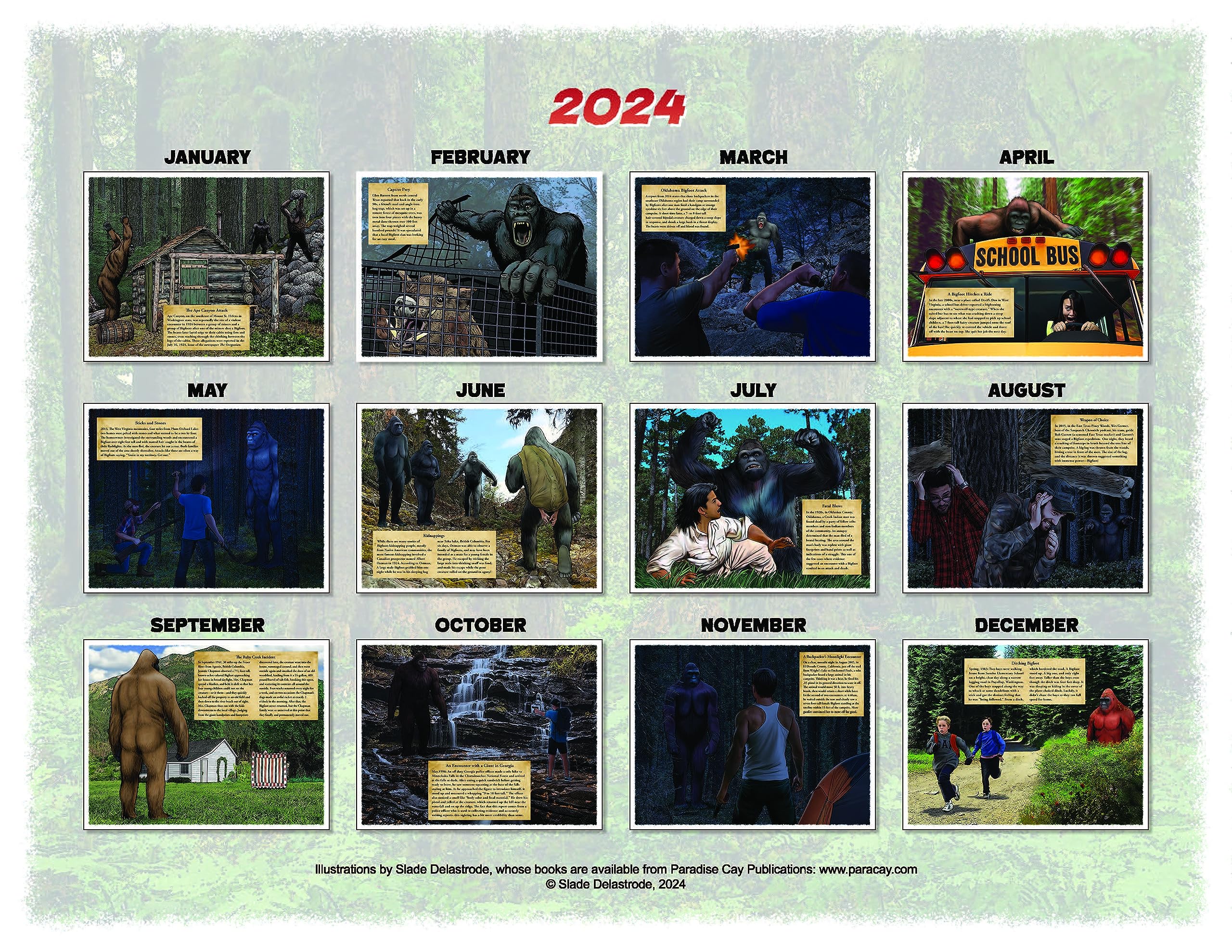 Bigfoot Waarnemingen 2024 Bigfoot En Vier Andere Mythische Wezens