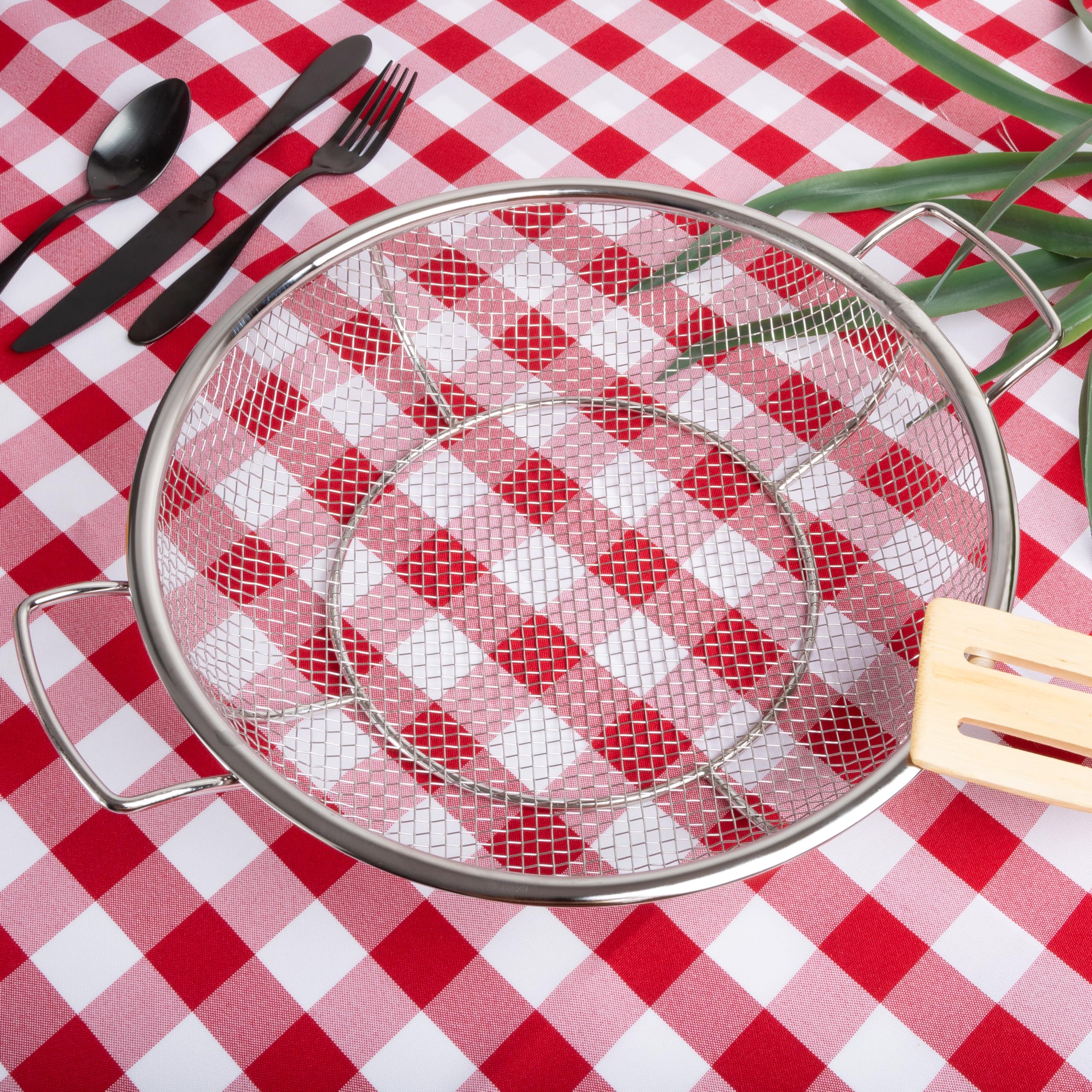 Snapklik.com : Outset Mesh Grill Roasting Basket