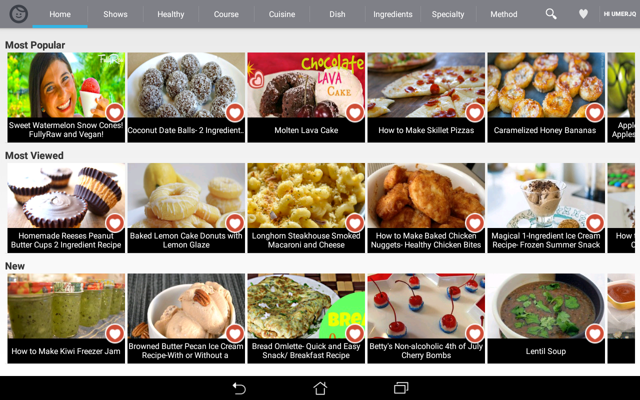 Kids Recipes by iFood - App on Amazon Appstore