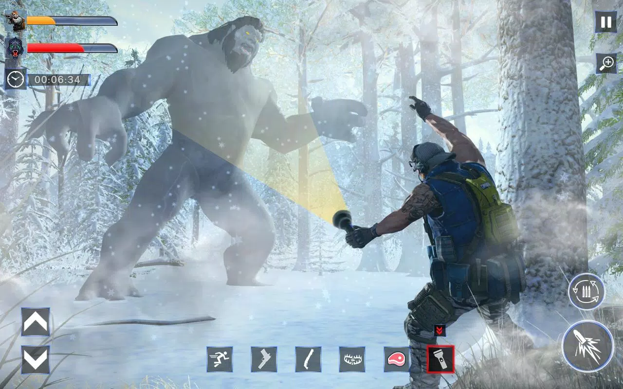 Yeti Finding Monster Hunting Games: Bigfoot Yeti Monster Winter Hunt ...