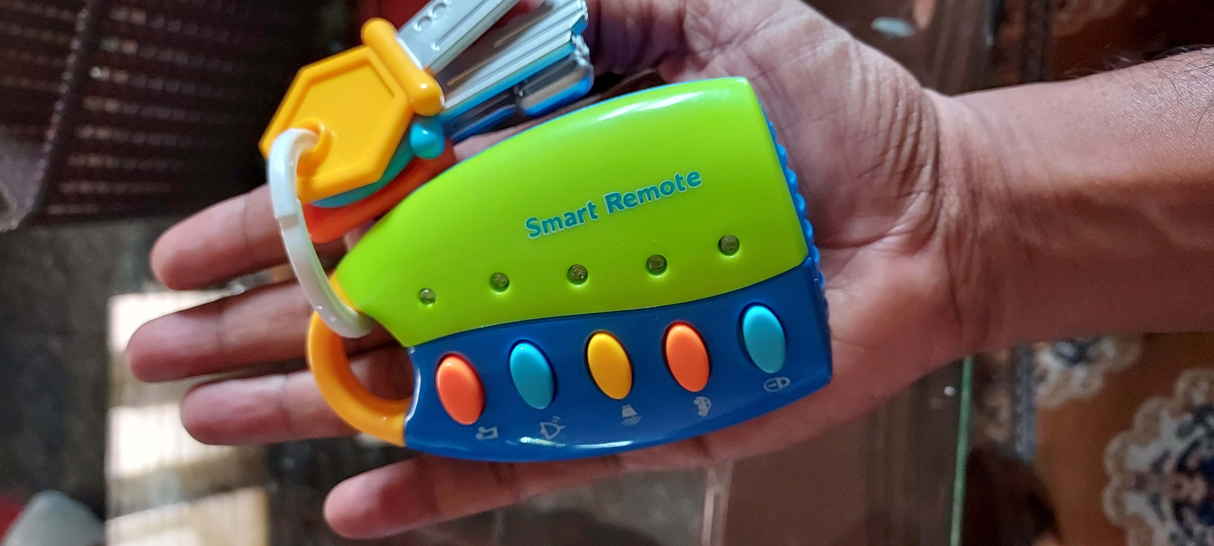 Buy TOYANDONA Remote Control Car Key Toy Music Electronic Toy Early ...