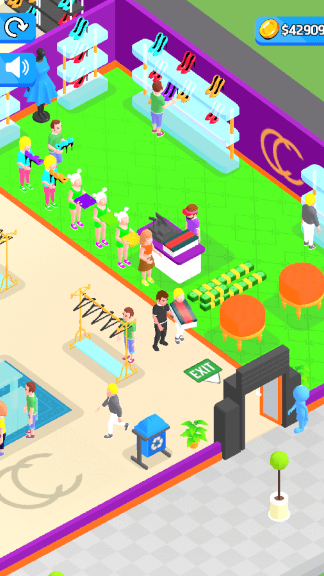 Idle Outfall Rush Tycoon - Idle Outfall Rush Shopping Mall Tycoon Arcade - Idle Outfall Rush ...