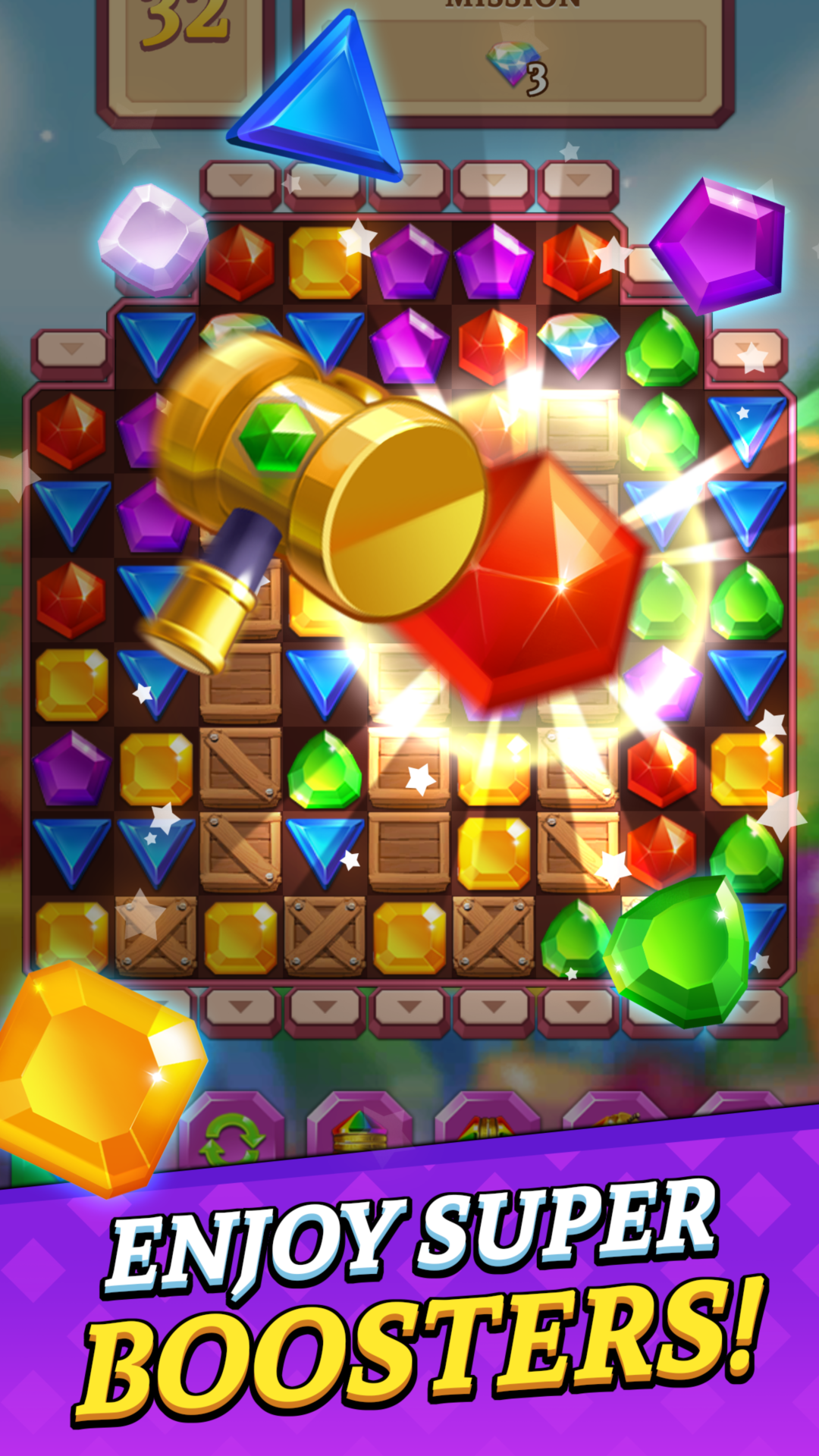 Jewels & Gems Blast: Fun Match3 Puzzle Game - App on Amazon Appstore