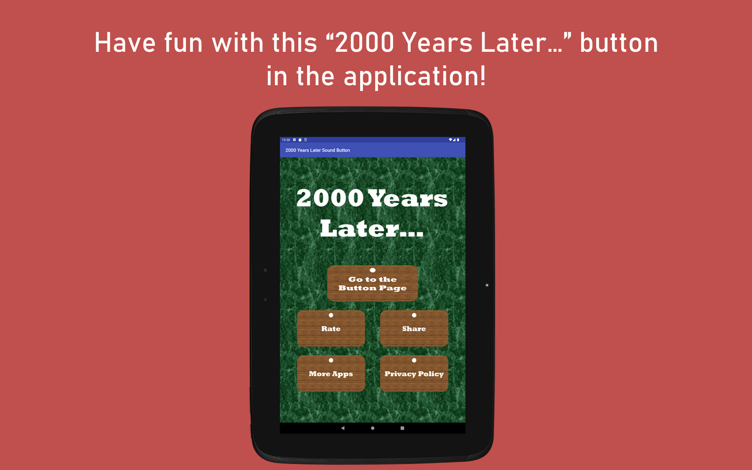 2000 Years Later Sound Button - App on the Amazon Appstore