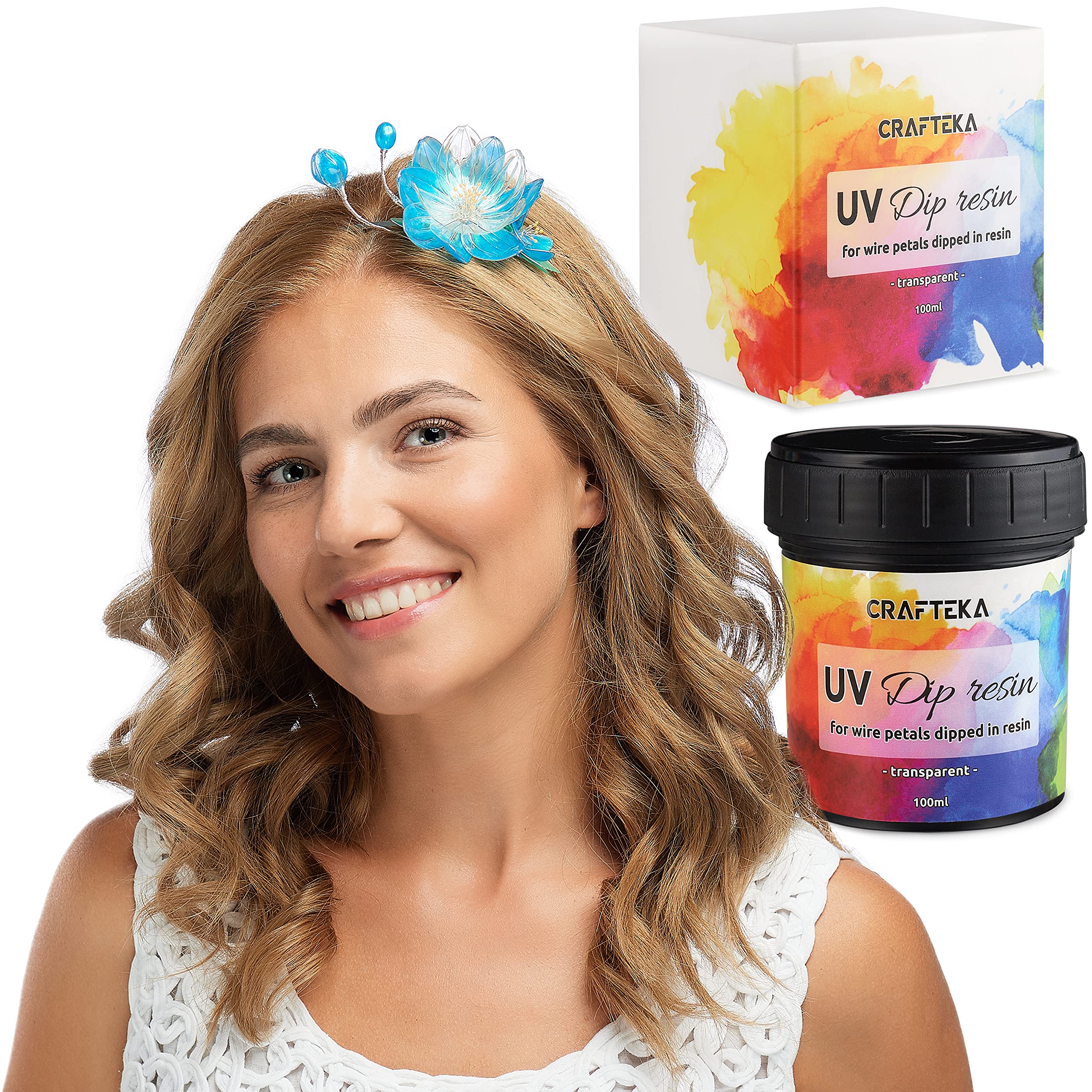 Uv Dip Resin For Wire Shapes Uv Clear Resin Art | Desertcart Australia