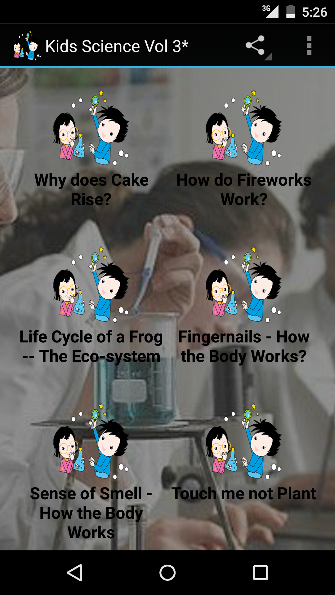 science for kids vol 3 - App on Amazon Appstore