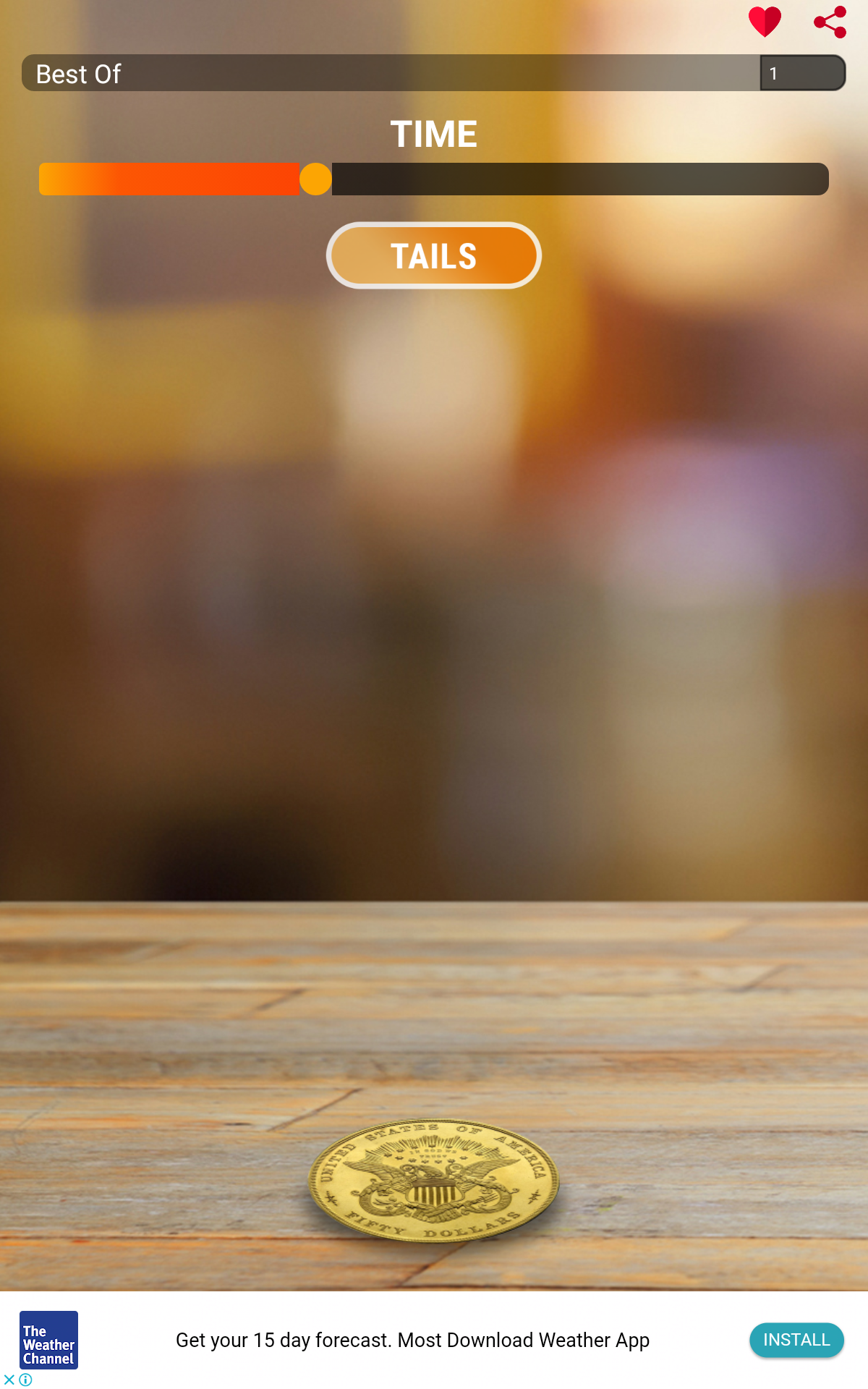 Coin Toss ( Coin Flip) - App on Amazon Appstore