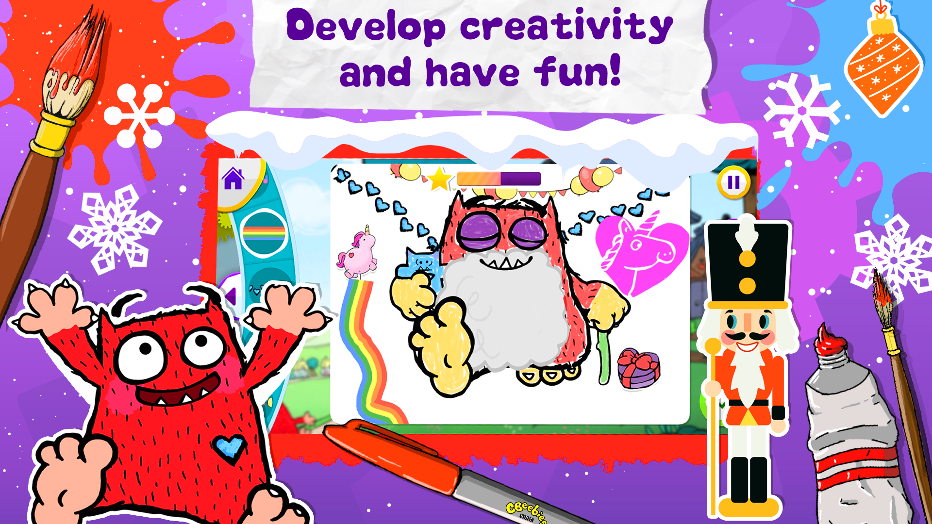 BBC CBeebies Get Creative - Build, paint and play!:Amazon.co.uk ...