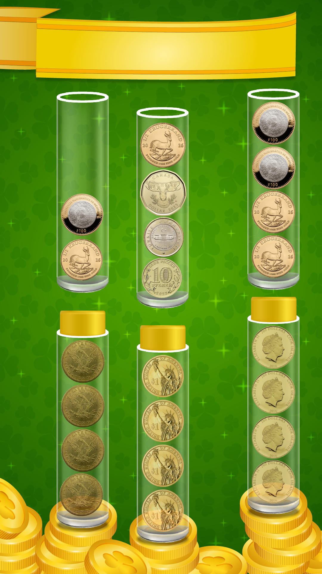 Coin Sort Puzzle Free Coins Collection Triple Match Sorting Master ...