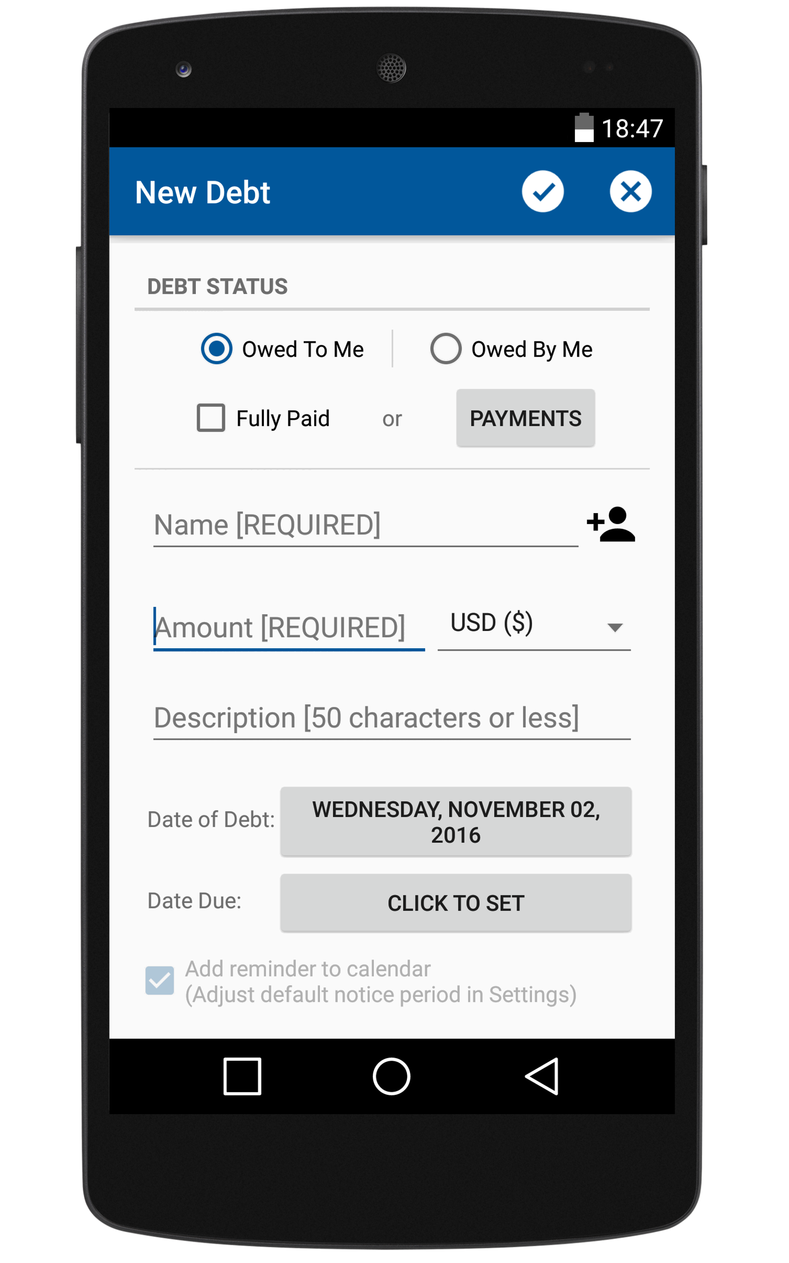 Debt Manager Pro - App on Amazon Appstore