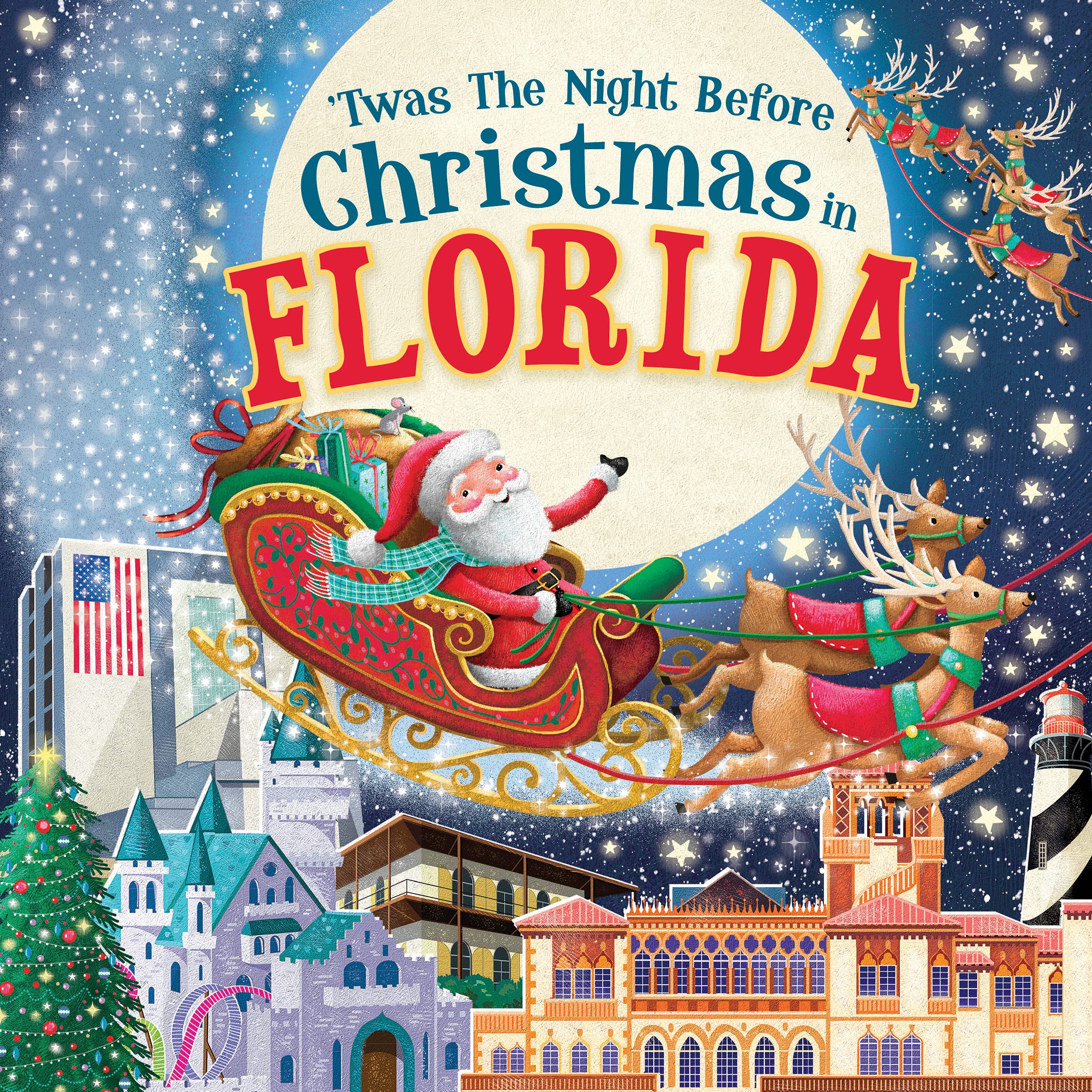 Snapklik.com : Twas The Night Before Christmas In Florida: A Keepsake ...