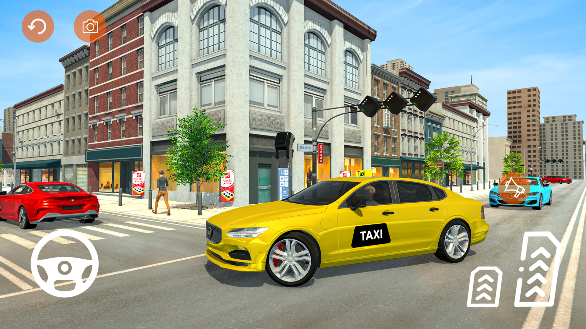 Grand city taxi driving simulator 3D game - city cab taxi driver:Amazon ...
