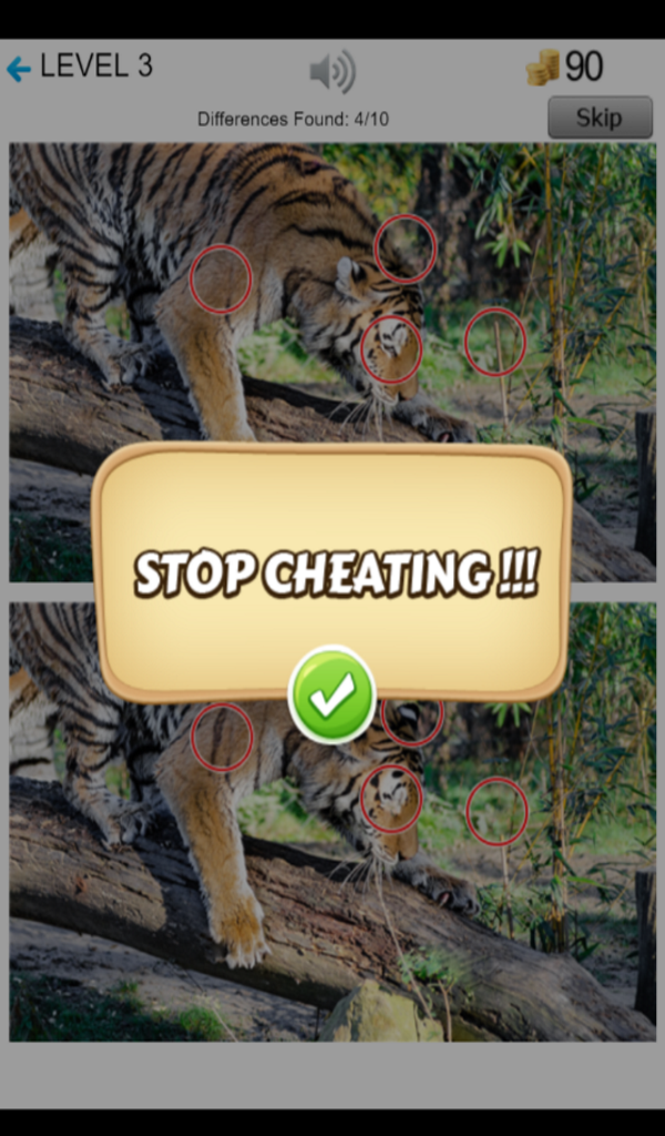 Find The Tiger Differences:Amazon.in:Appstore for Android