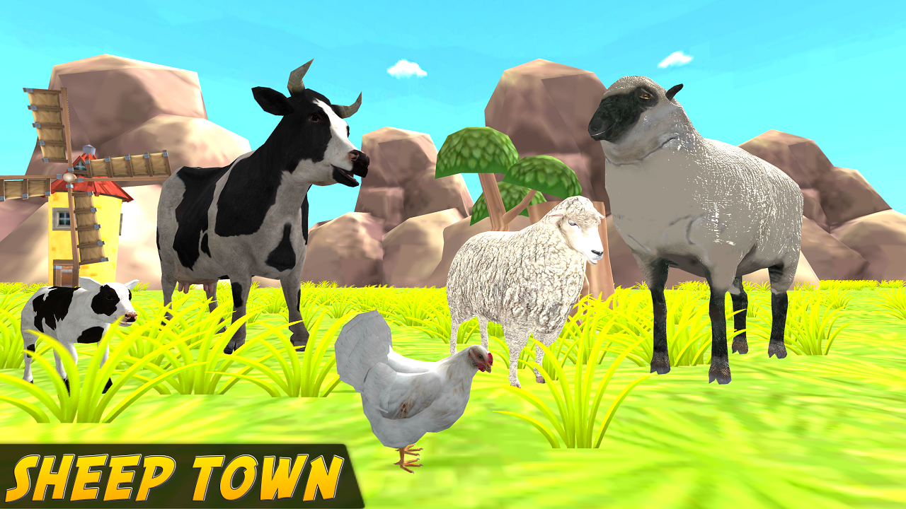 Sheep Town: Angry Sheep Simulator 3D - App on Amazon Appstore