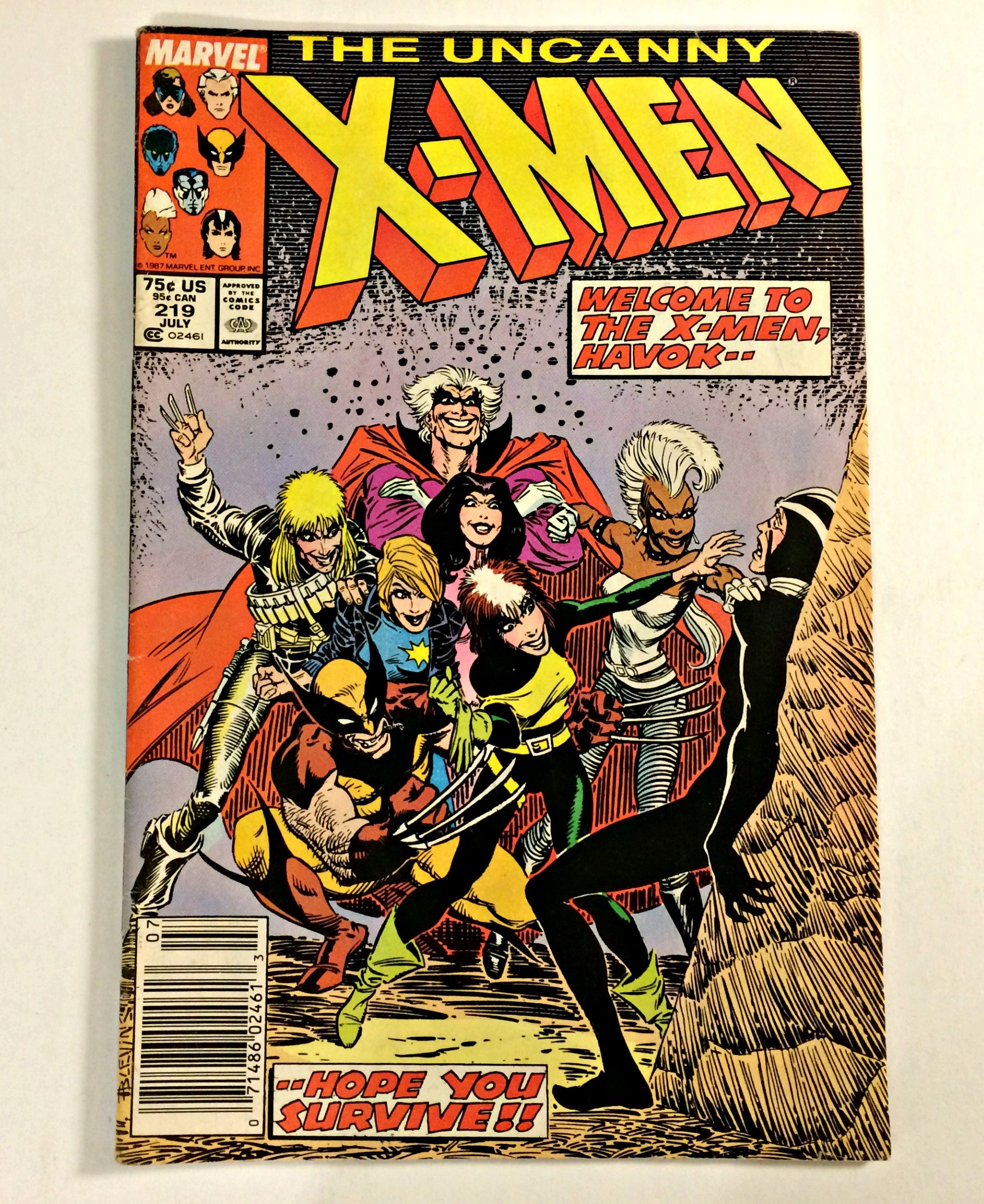 Amazon.com: The Uncanny X-Men #219 : Where Duty Lies: Chris Claremont ...