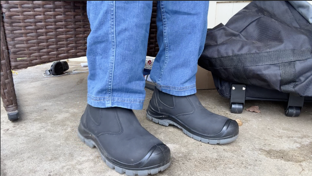 Watch TAERDUN Steel Toe Work Boots Review! on Amazon Live