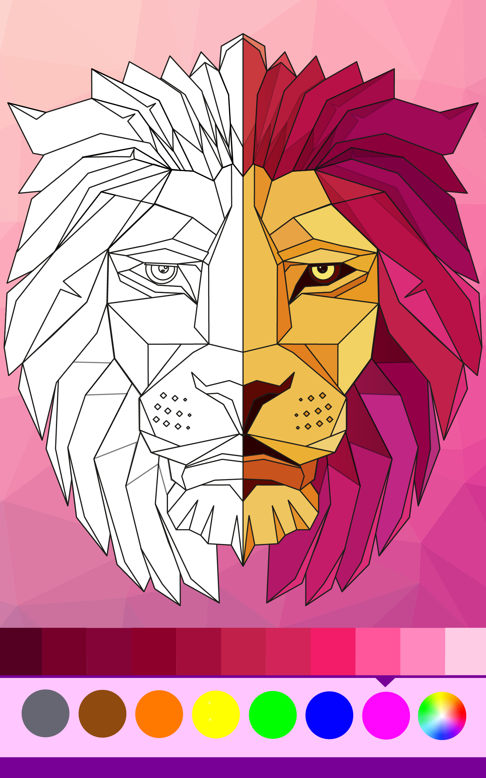 Low Poly Coloring Book - Puzzle Game - App on Amazon Appstore