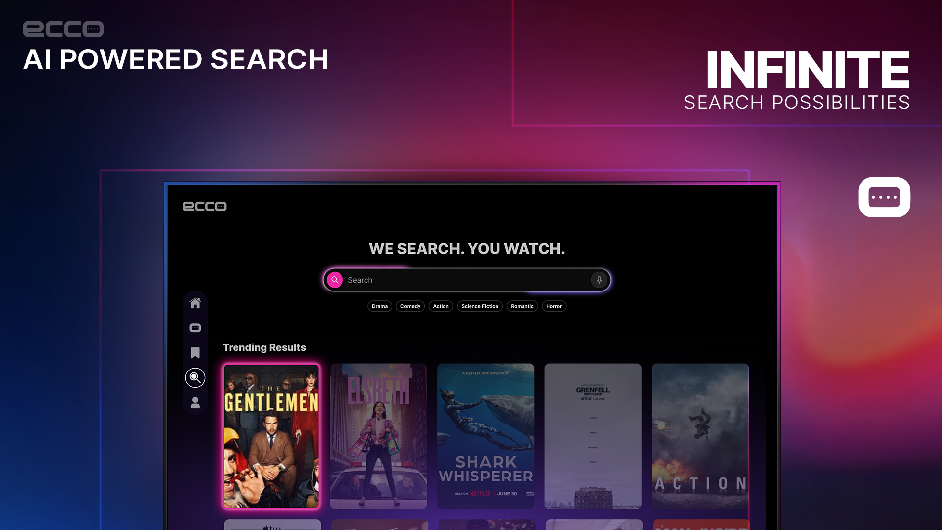 ECCO: Find Movies & TV Shows - App on Amazon Appstore