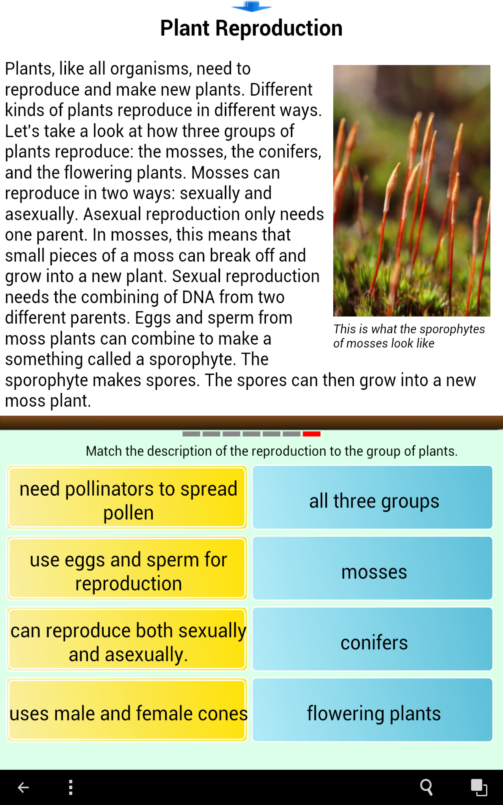 4th Grade Life Science Reading Comprehension - App on Amazon Appstore