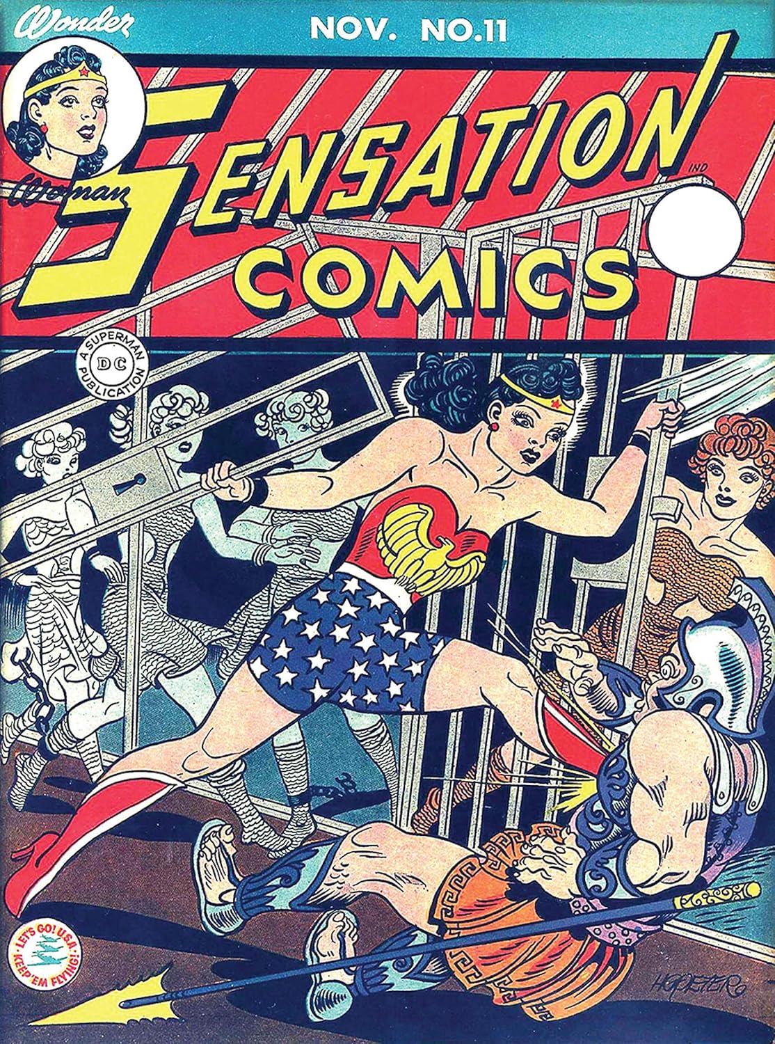Amazon.com: Sensation Comics (1942-1952) #11 eBook : Finger, Bill ...