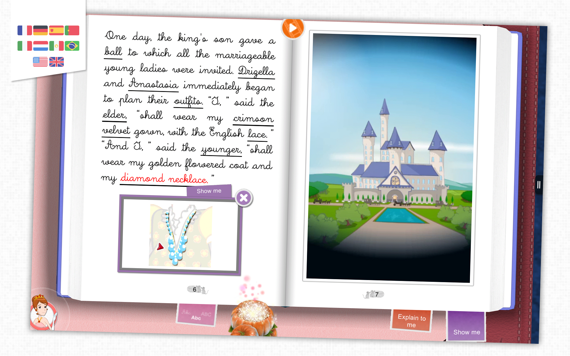 Cinderella - Interactive Fairytale for kids - App on Amazon Appstore