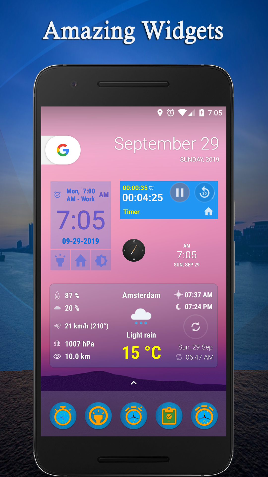 Alarm Clock & Timer & Stopwatch & World Clock - App on the Amazon Appstore