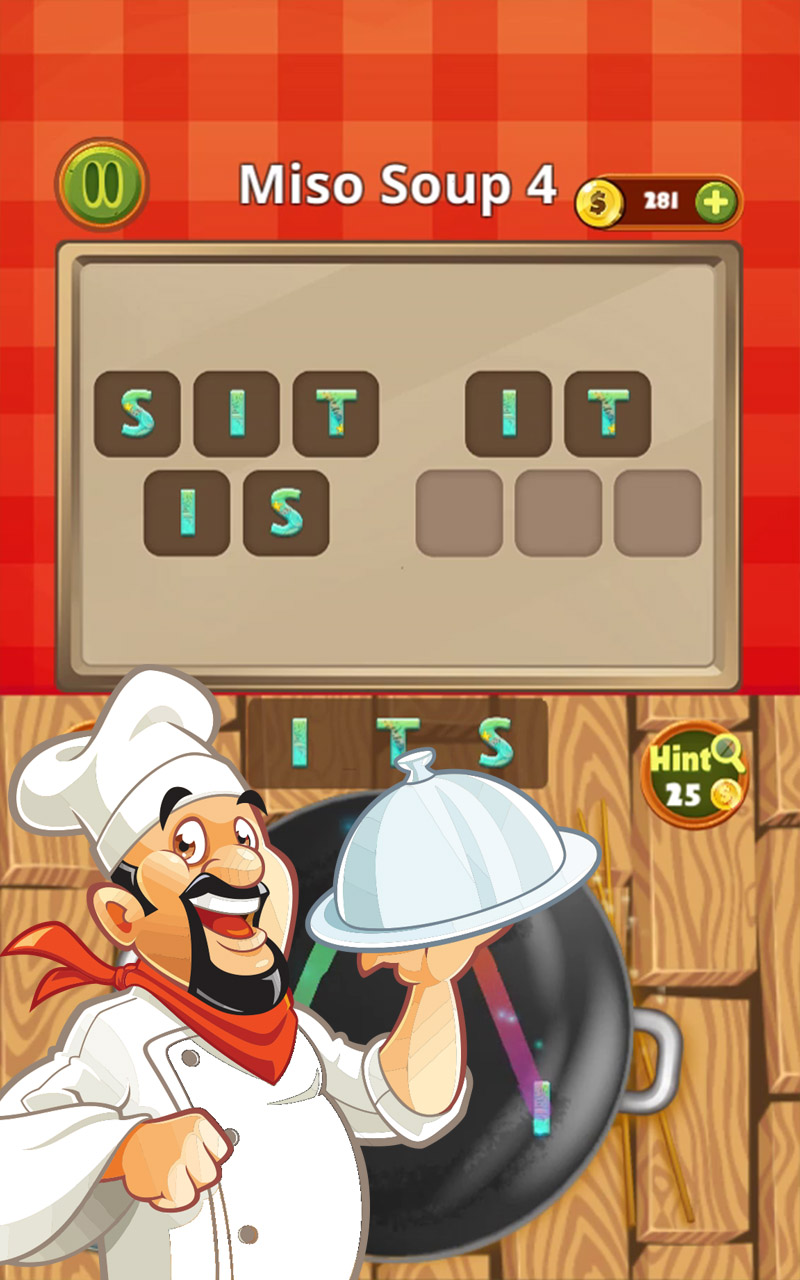 Be a Chef: Word Puzzle - App on Amazon Appstore
