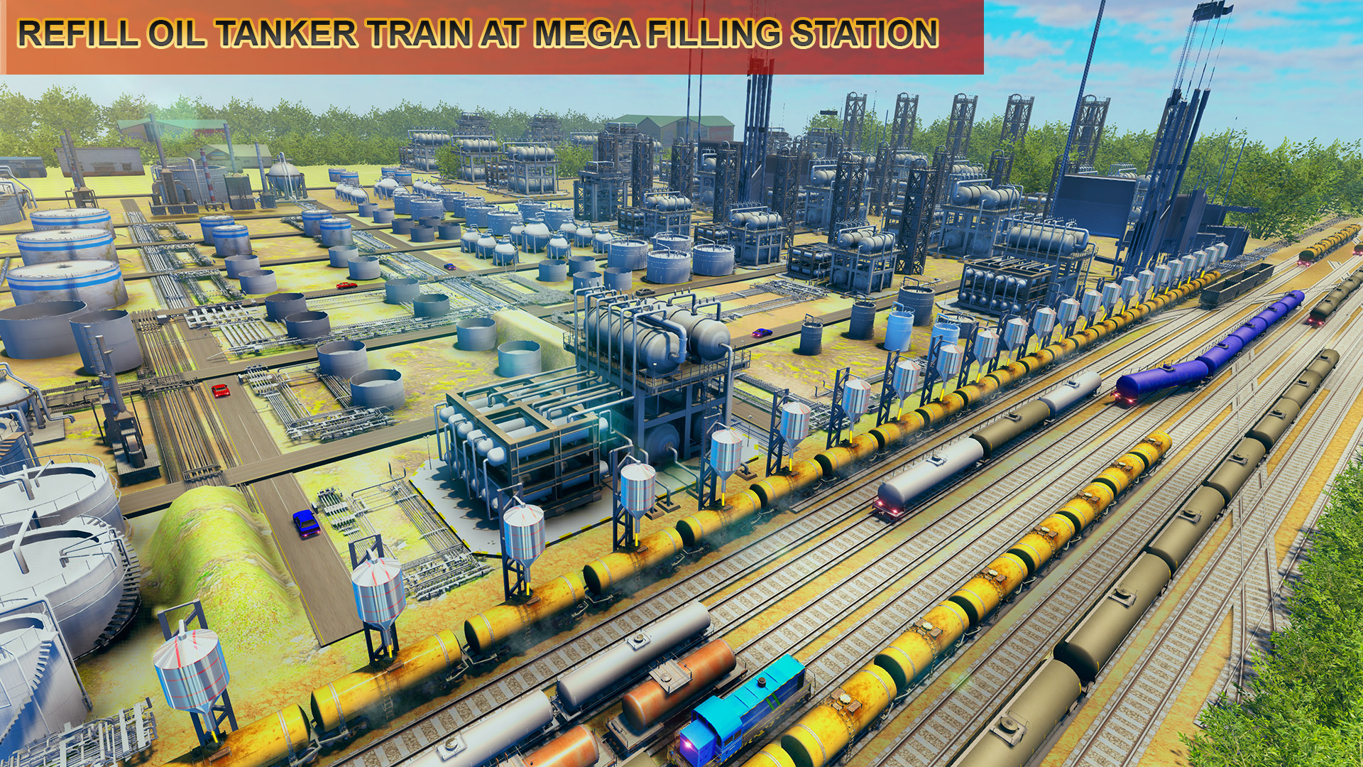 Oil Tanker Train Transport Simulator Games 2023 - Train Games 3D - App ...