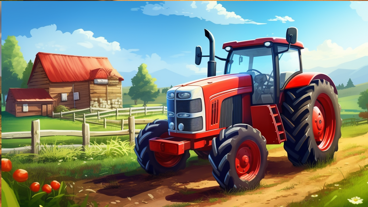 Real Tractor Farimg Simulator: Harvesting Game Best US Farm Sim Games ...