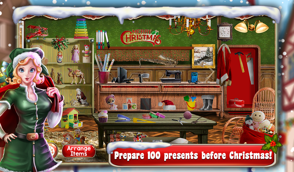 Hidden Object - Santa's Workshop - App on the Amazon Appstore