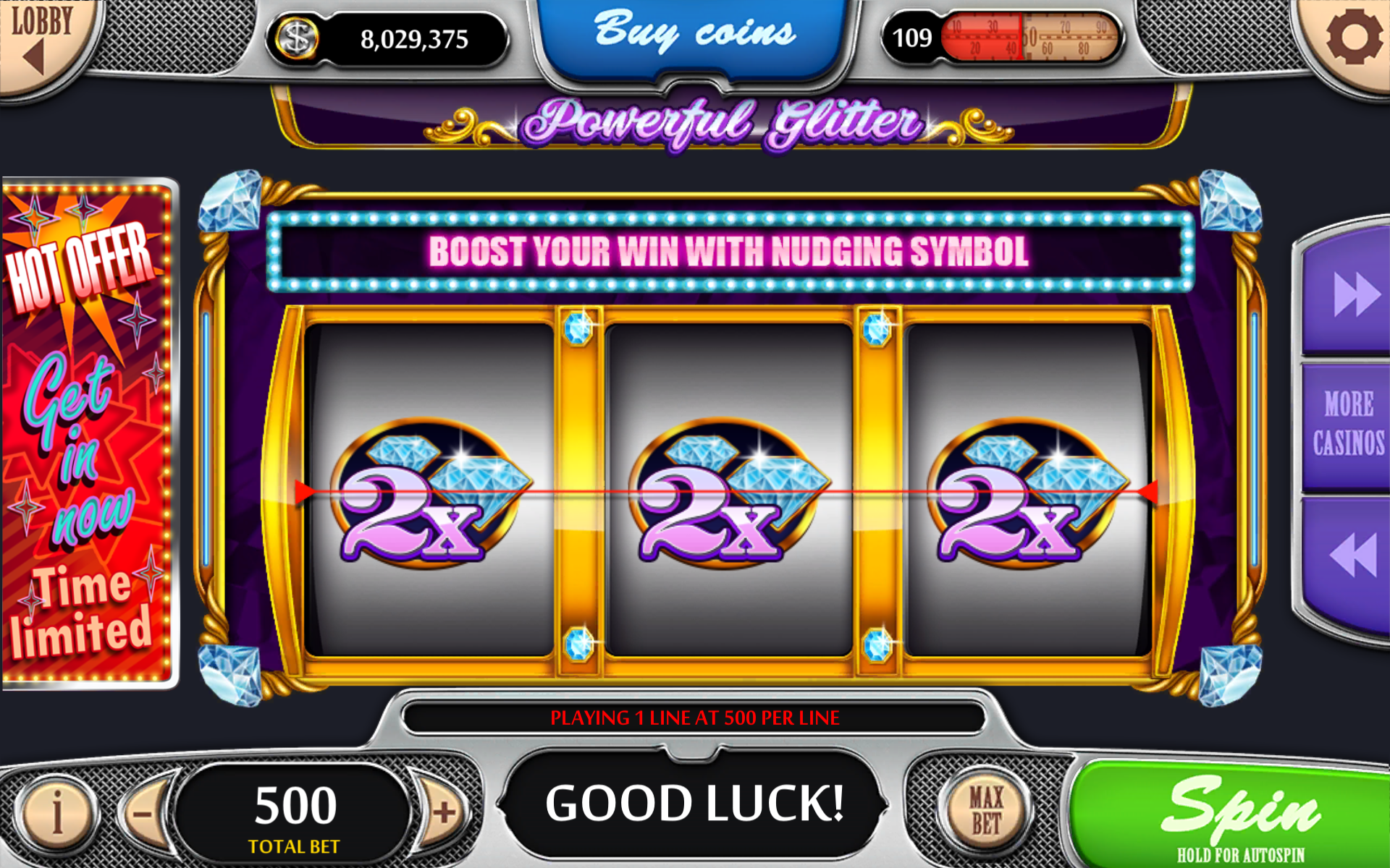Vegas Power Slots - Free Real Vegas Slot Machines: app su Amazon Appstore