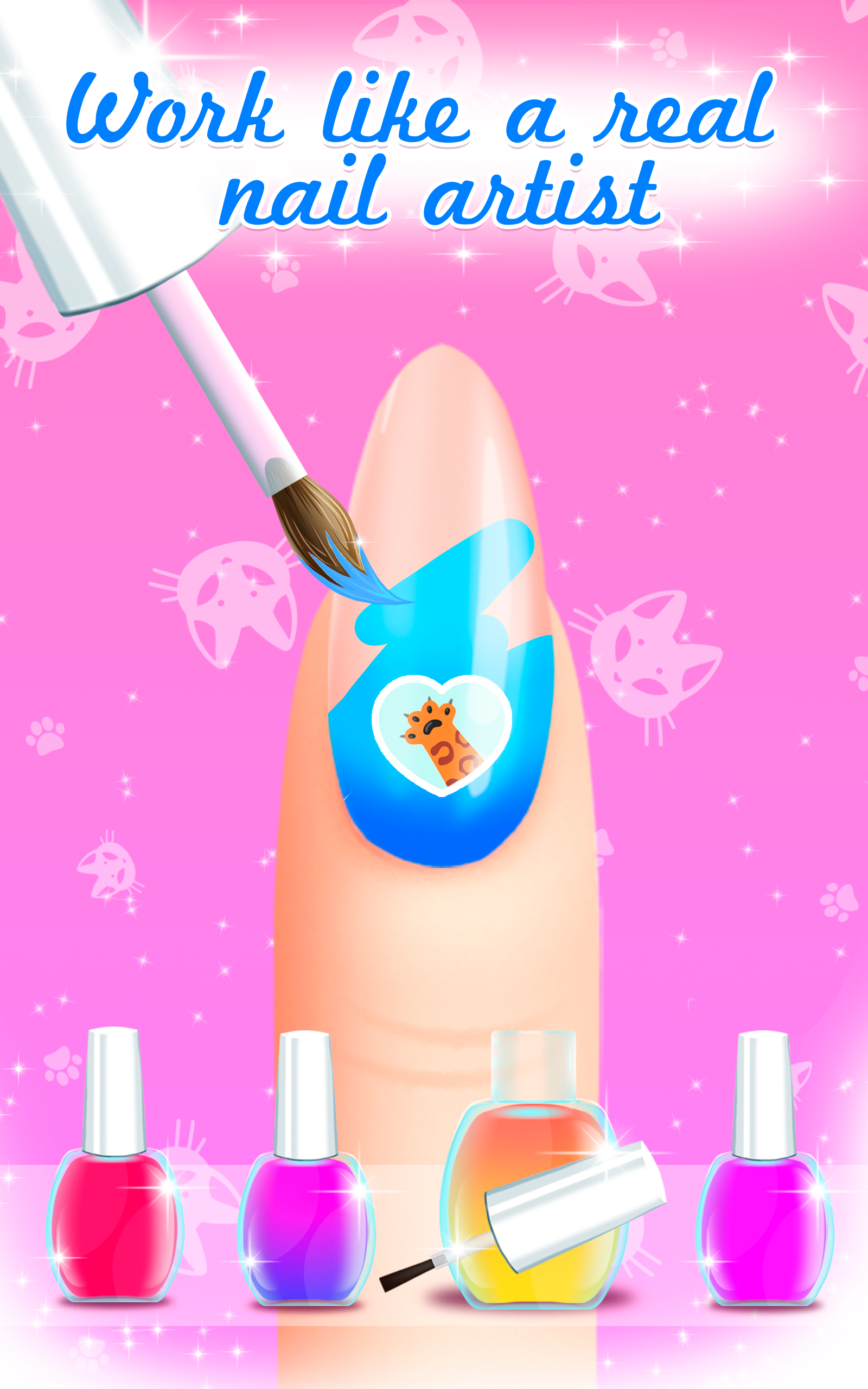 Animal Girl Nails Salon Beauty Games - App on Amazon Appstore