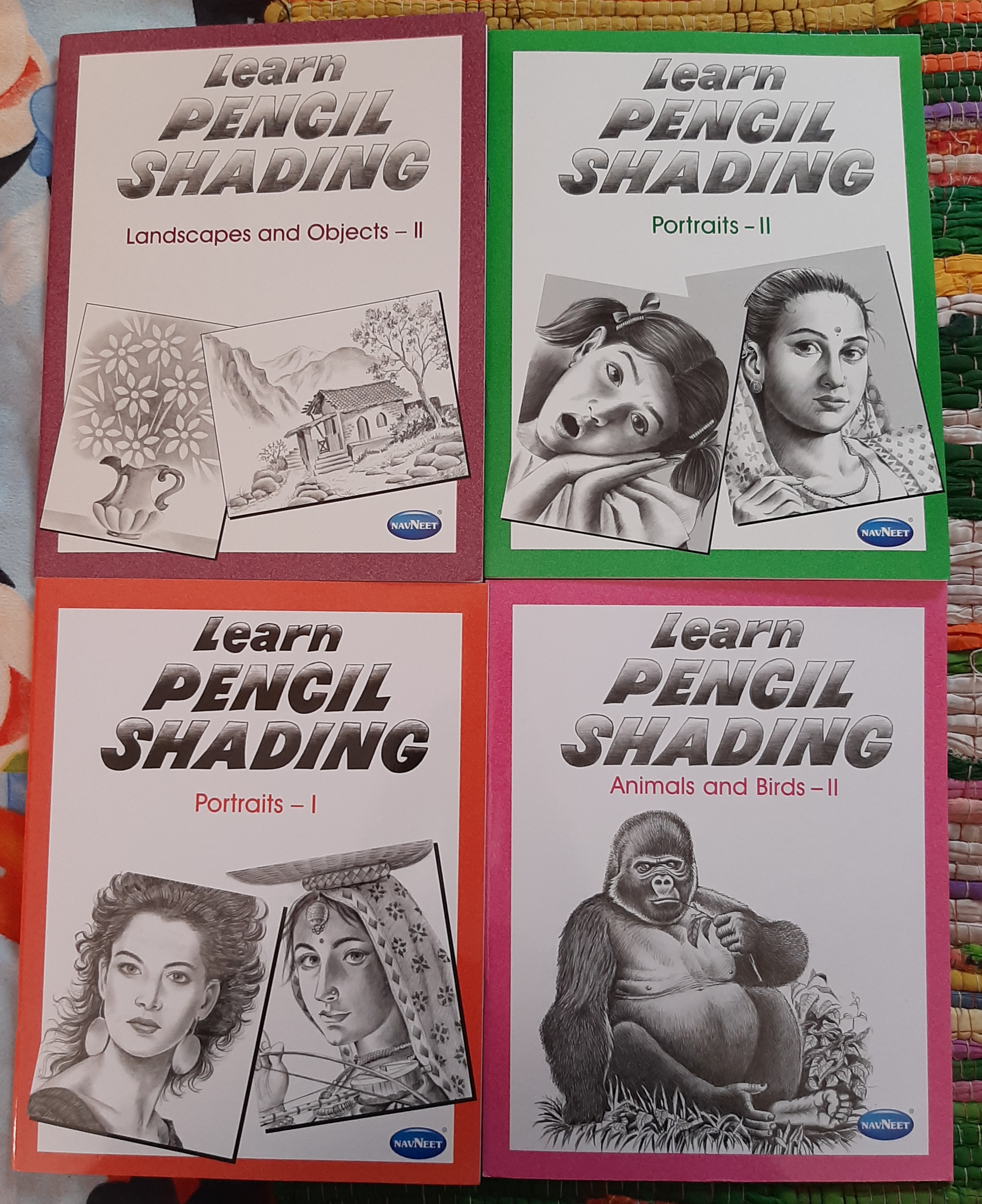 Navneet Learn Pencil Shading Book-2 : Navneet: Amazon.in: Home & Kitchen