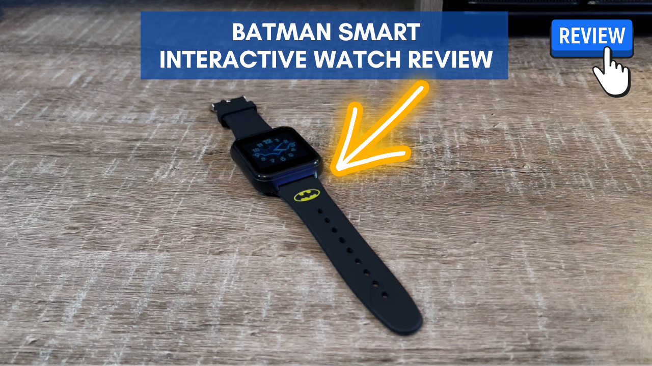 Watch Batman Smart Interactive Watch Review on Amazon Live
