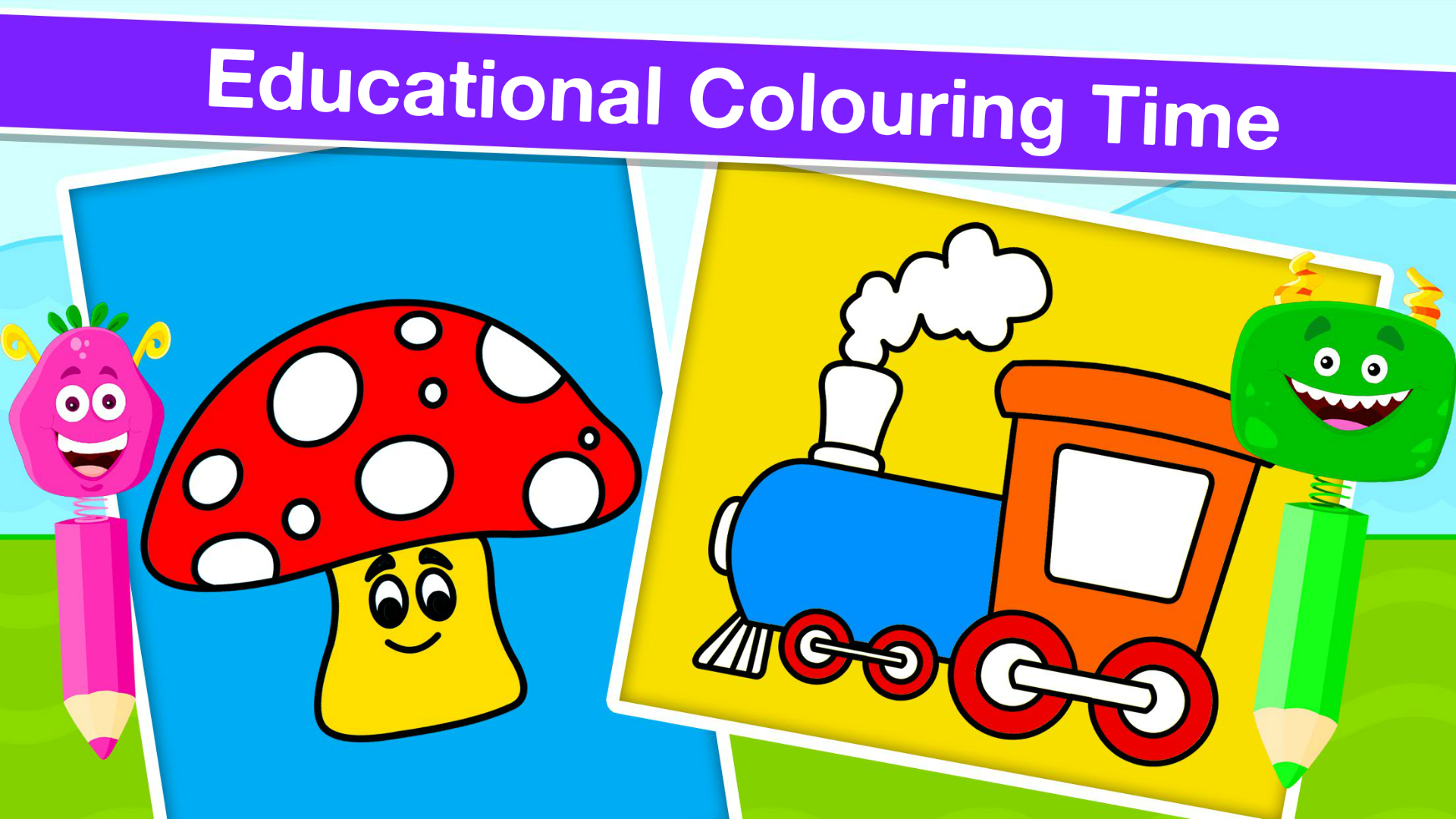 Colouring Games for Kids and Drawing Book for Toddlers - App on the ...