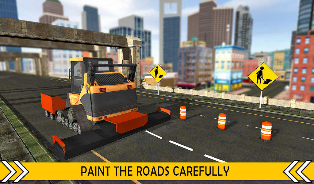 Road Builder City Construction Game : Heavy Excavator City Building ...