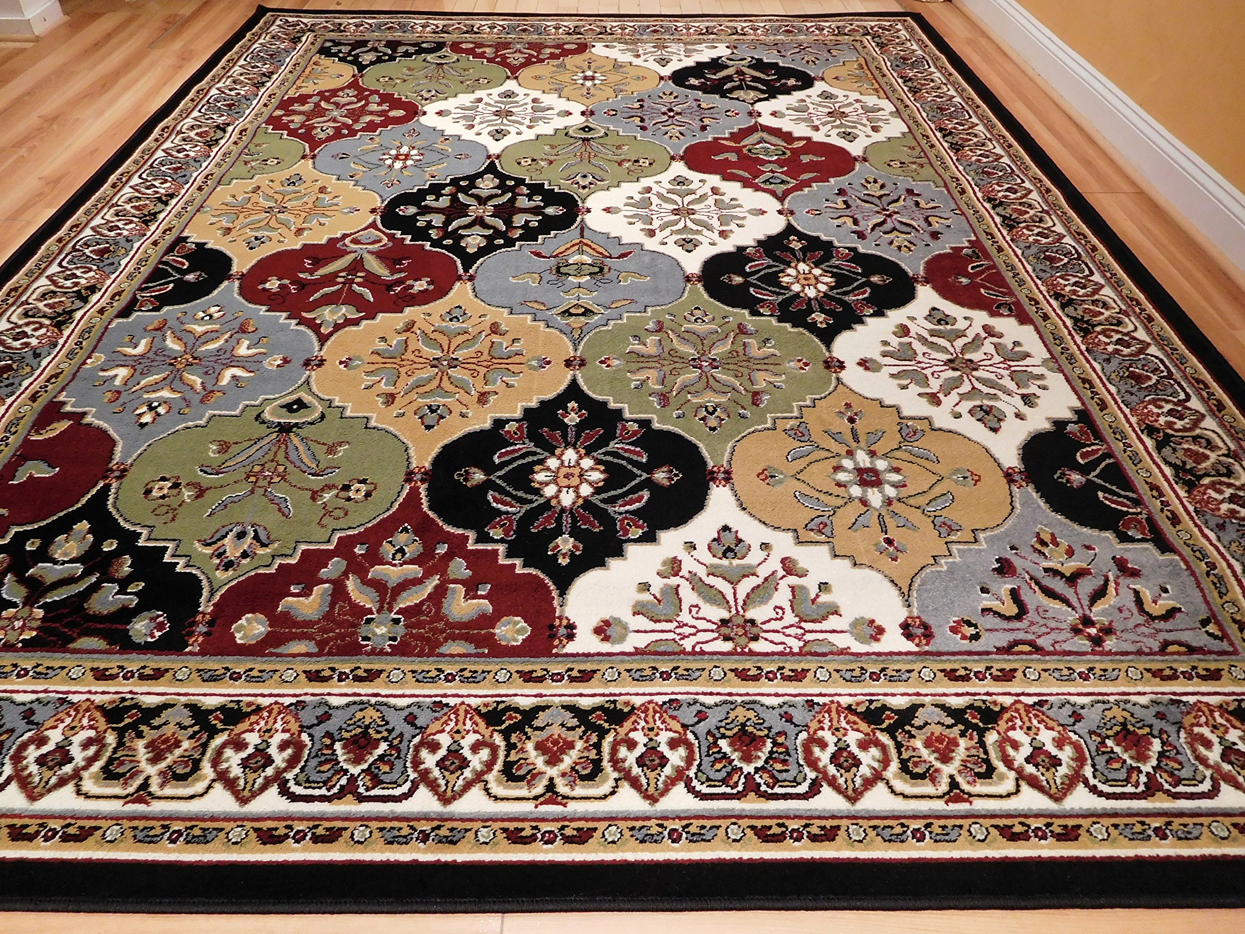 Buy New Traditional Area Rug Scatter 2x3 Multi Color Entrance Rug