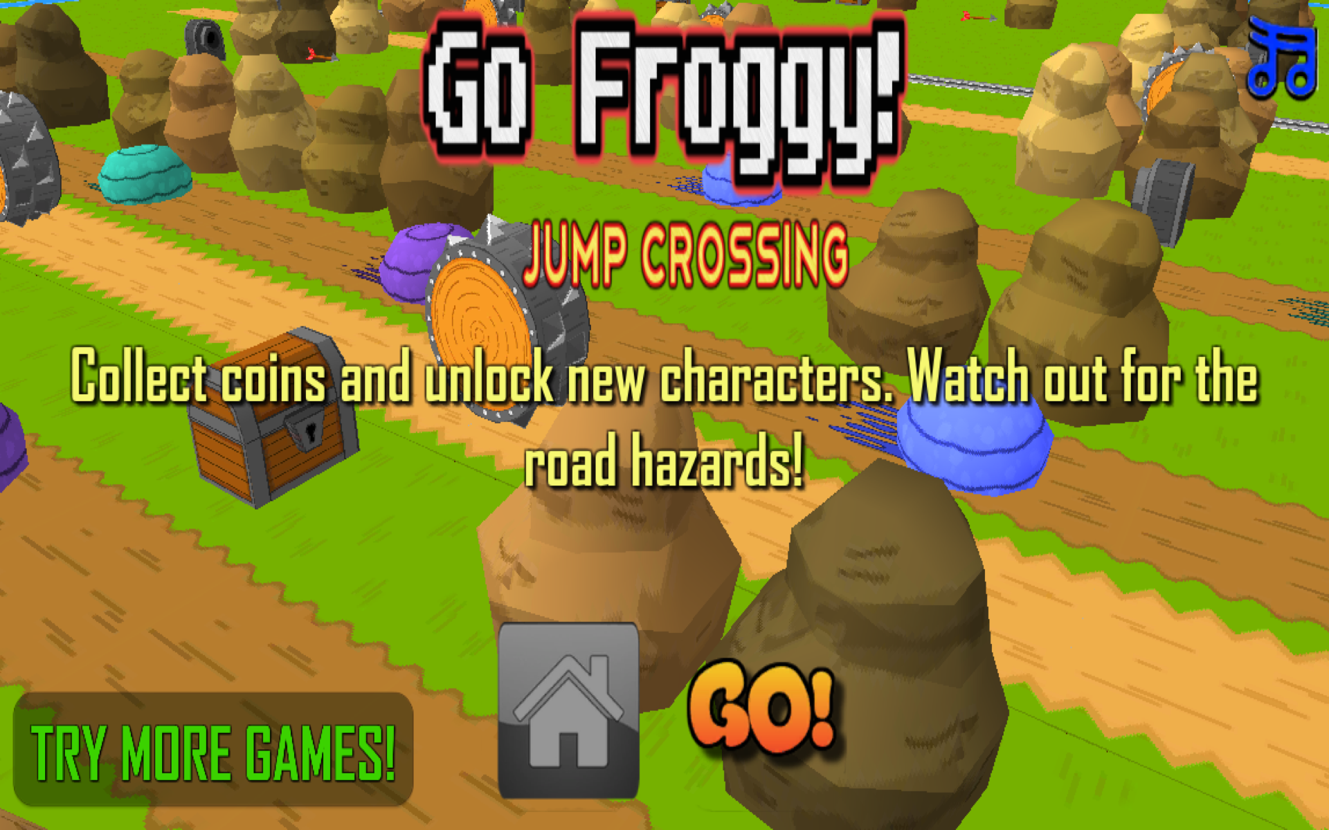 Go Froggy! Jump Crossing - App on Amazon Appstore