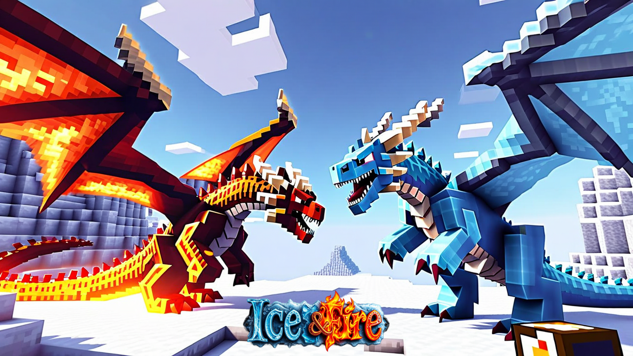 Ice and Fire Dragon Mod for Minecraft - Tame and Ride Dragons ...