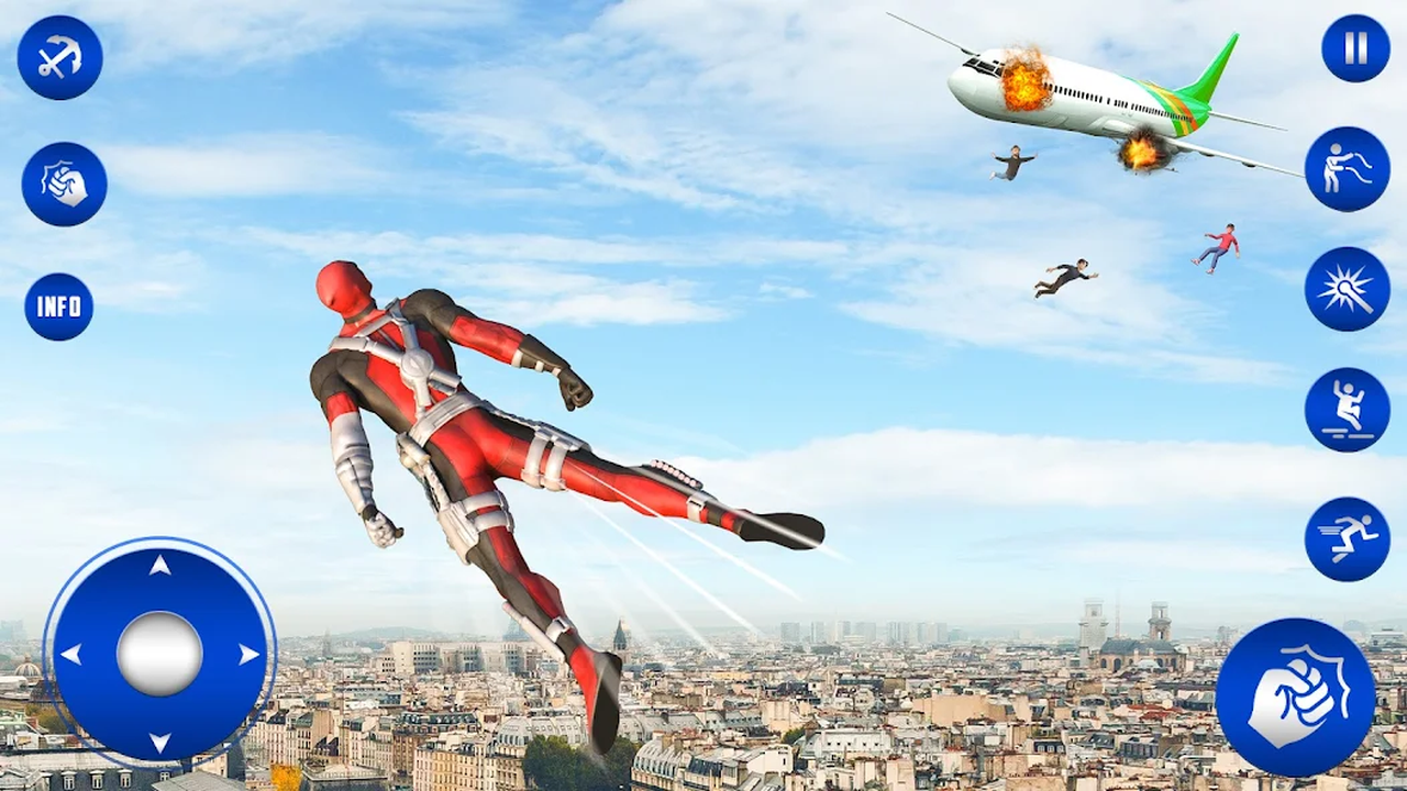 Spider Rope Hero Open World-City Spider Defender - Guardian Game- Fight ...