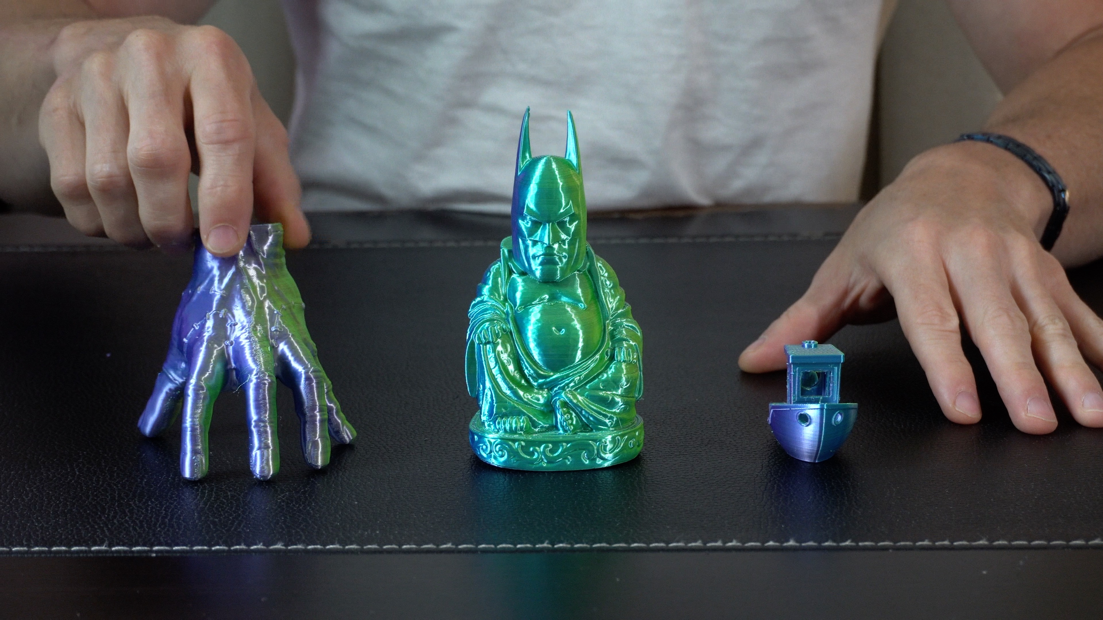 Watch AWESOME tri color filament!Prints look sick when you rotate! on ...