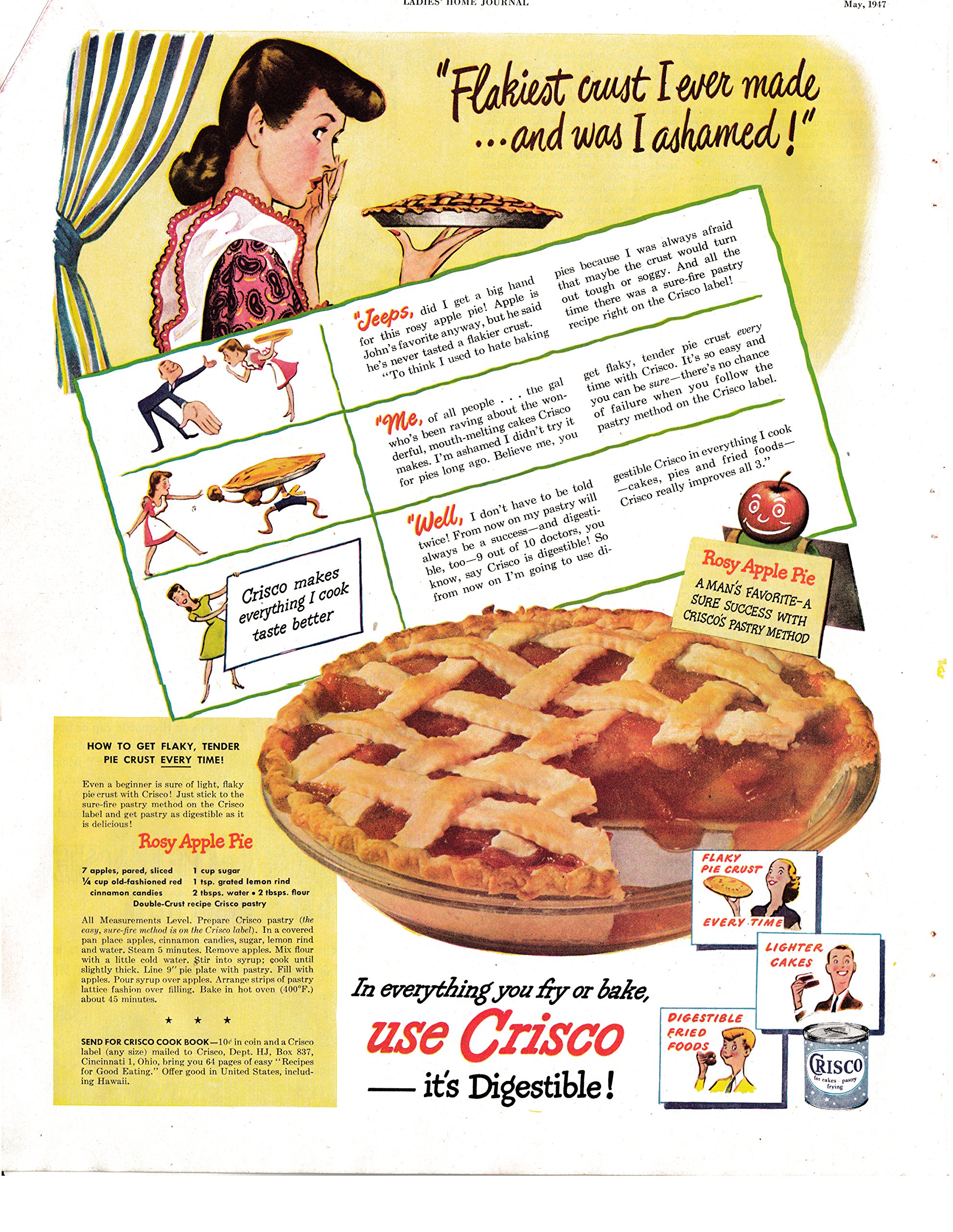 Vintage Pie Ads Magazine