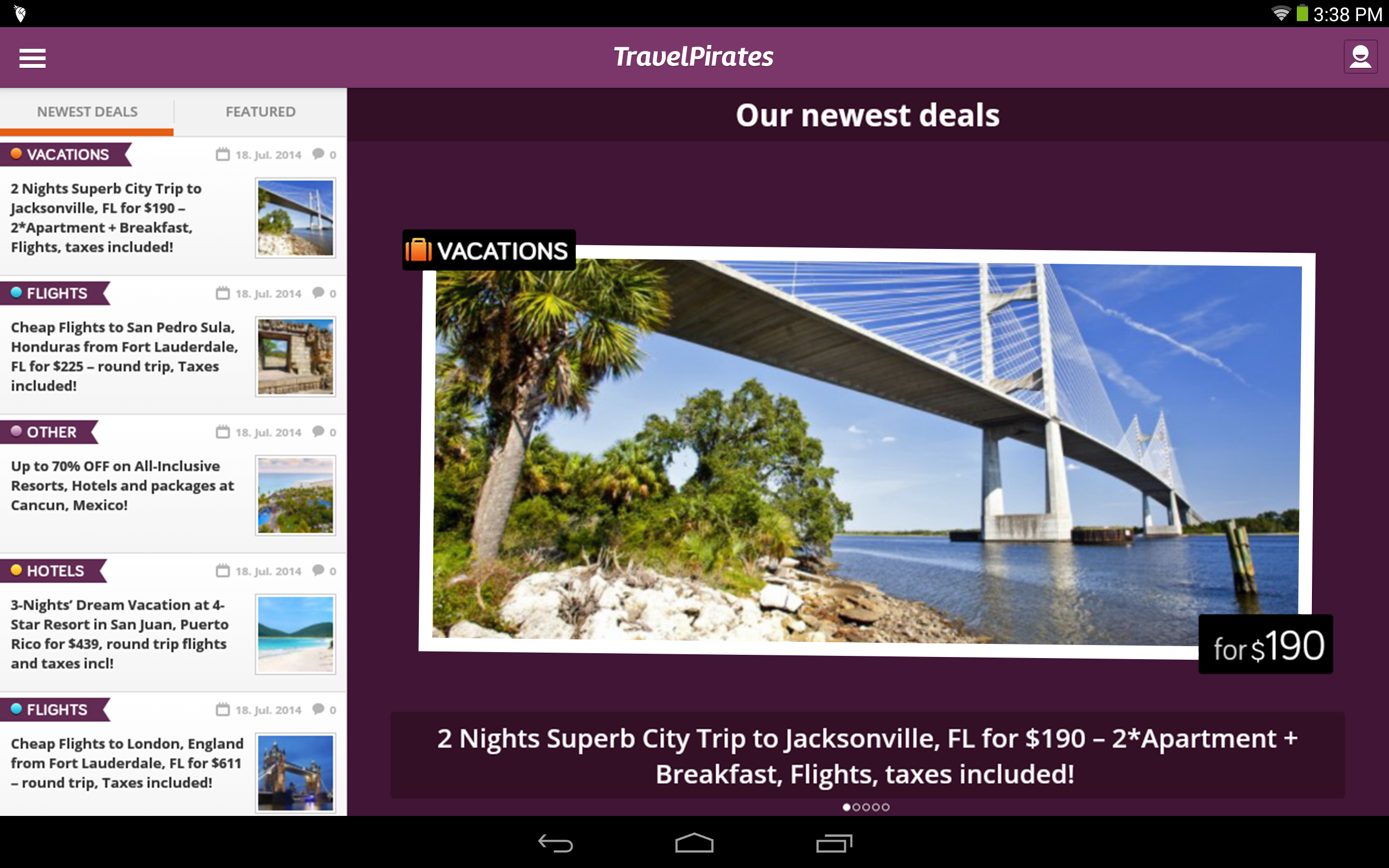 TravelPirates - App on the Amazon Appstore