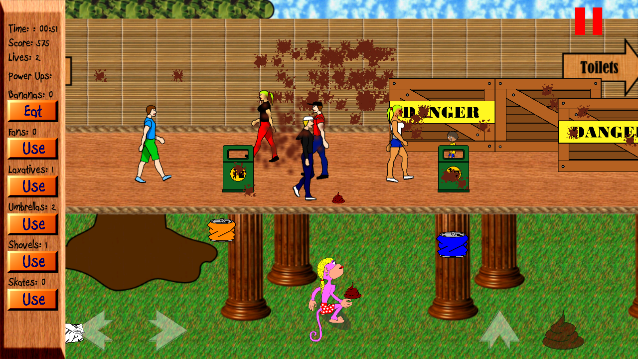 Monkey Poo Flinger - App on Amazon Appstore