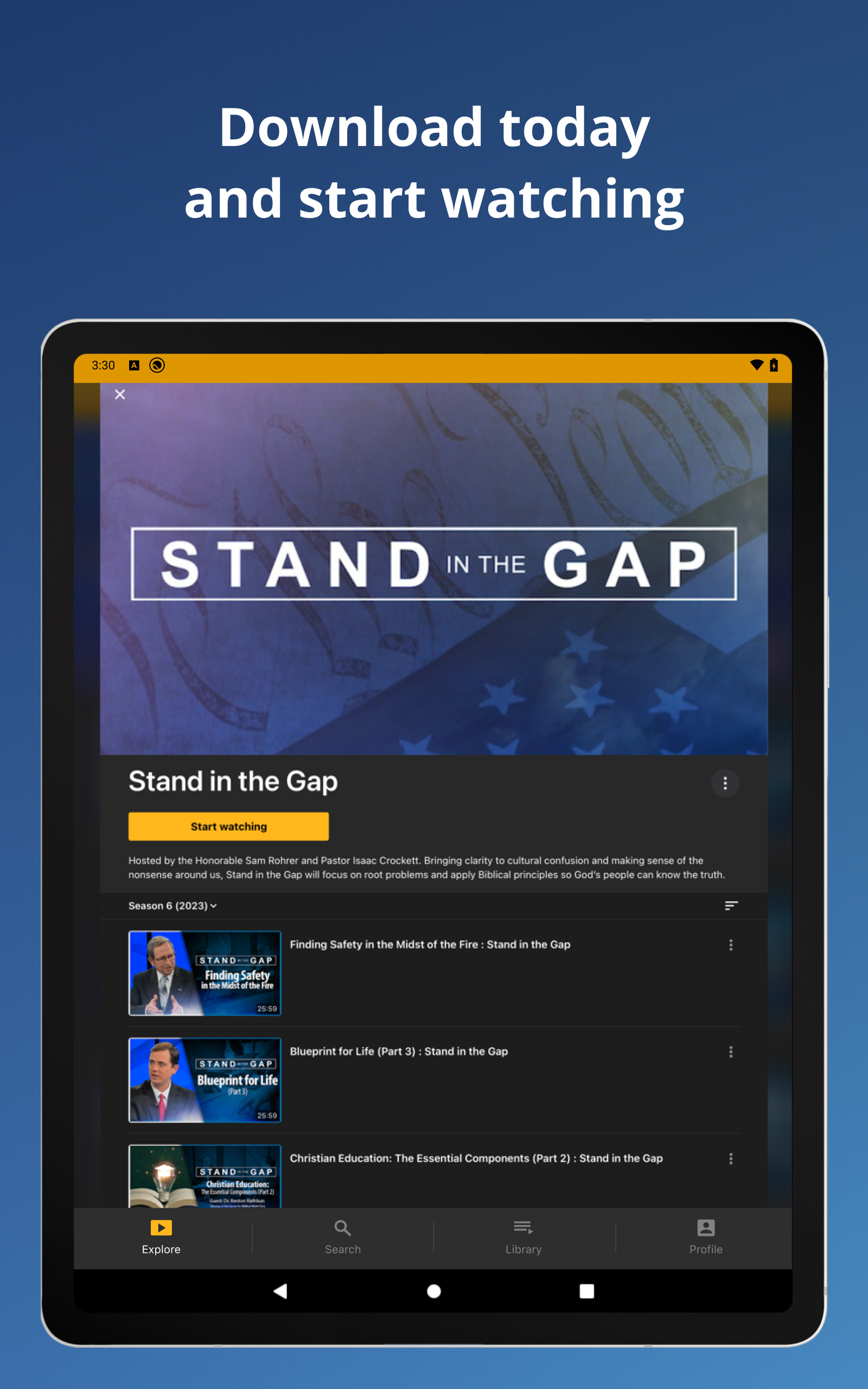 Lighthouse TV Online - App on Amazon Appstore