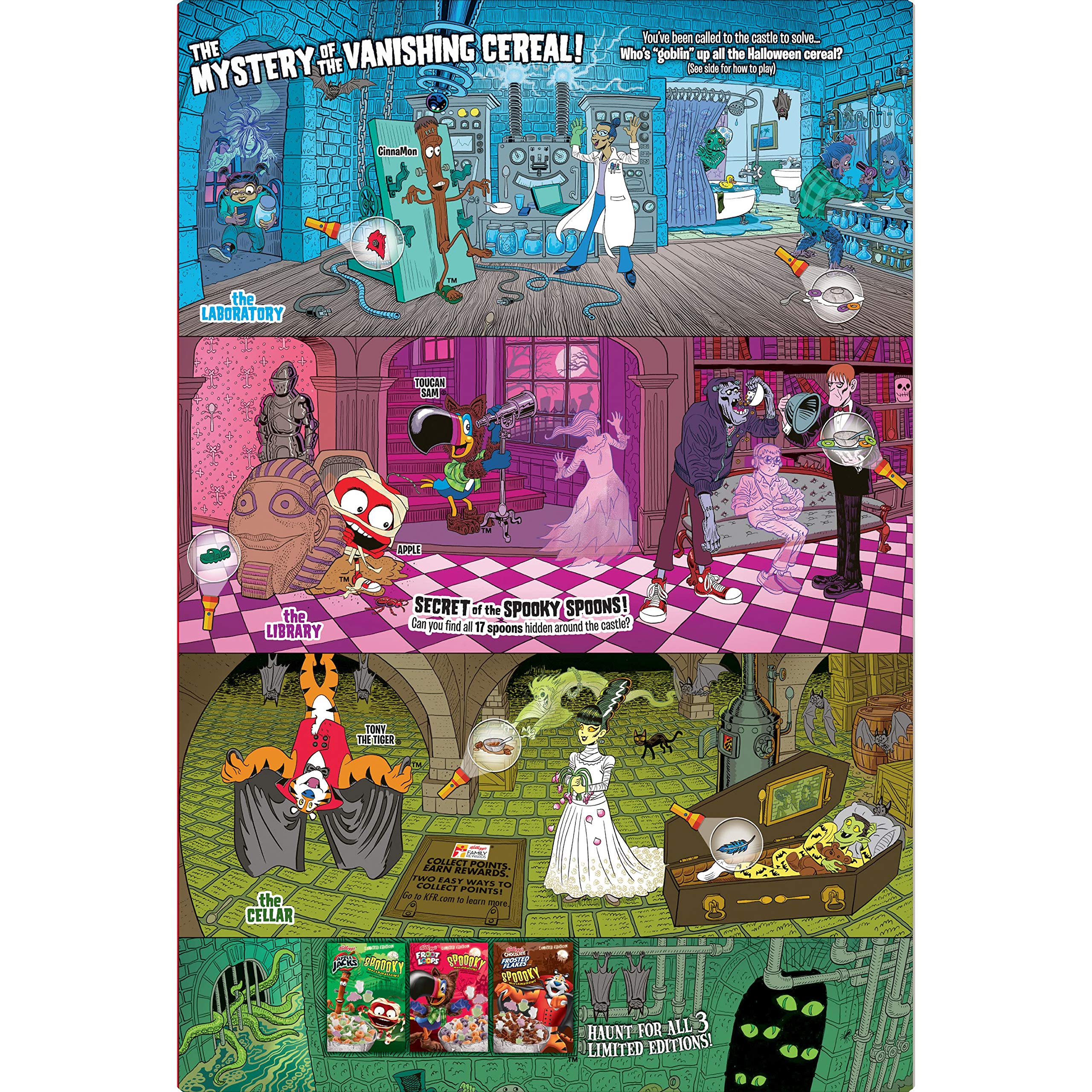 Kellogg’s Froot Loops Breakfast Cereal with Marshmallows, Fruit ...