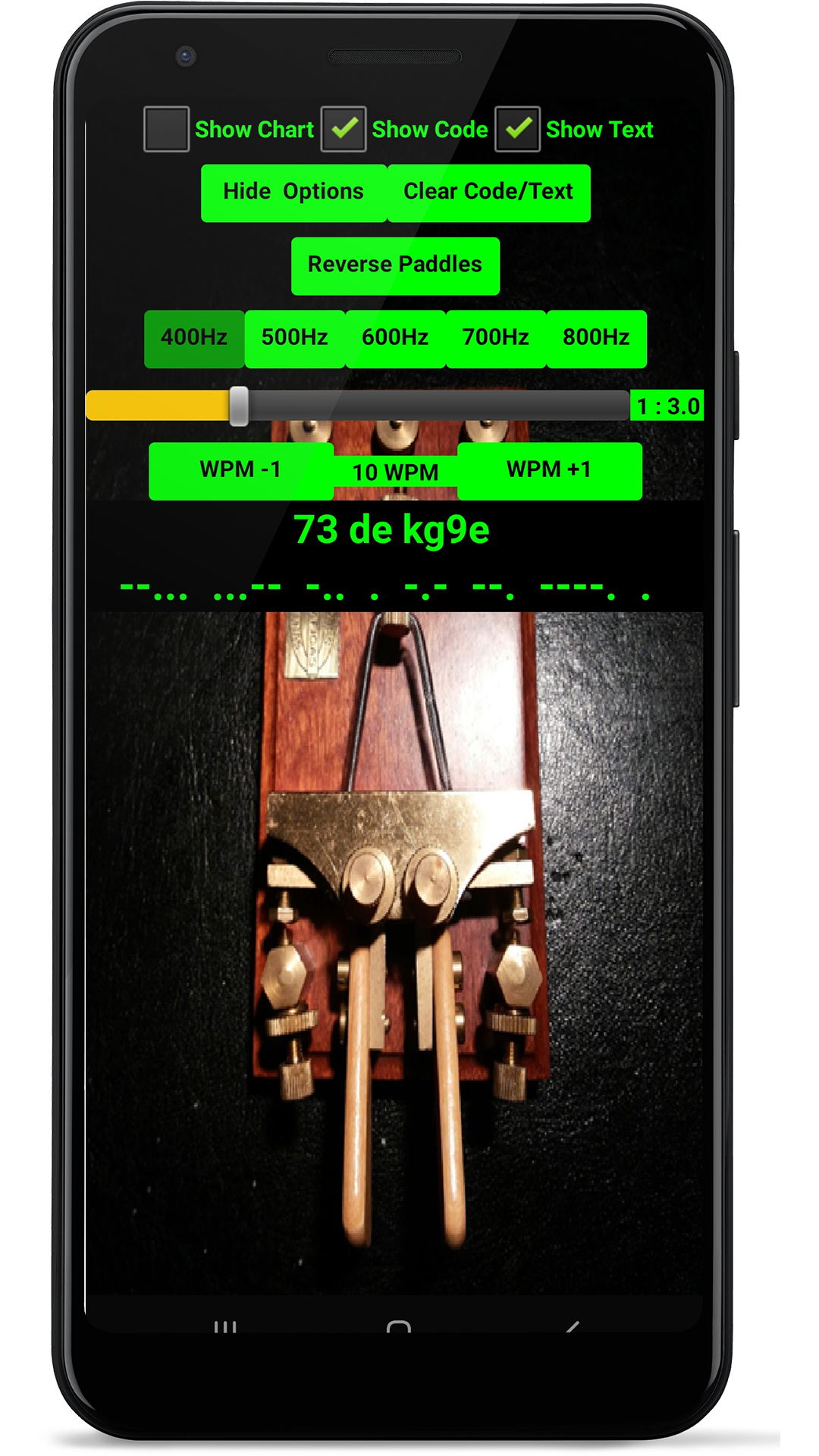 2 Amateur ham radio CW Morse code practice oscillators software app for ...