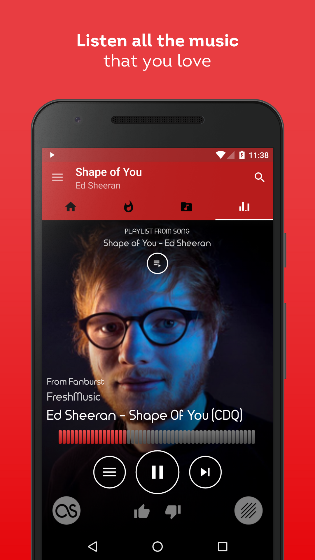 Shuffly Music - Song Streaming Player - App on Amazon Appstore