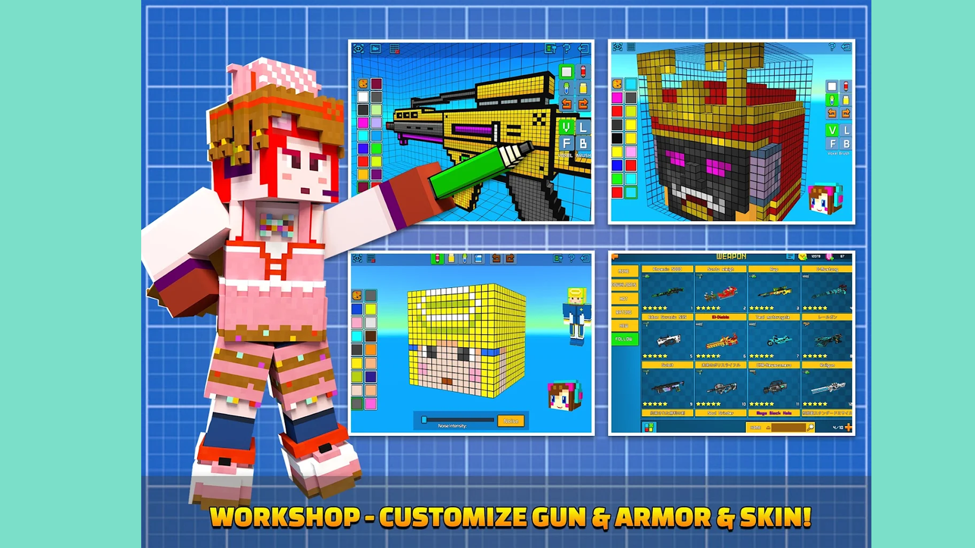 Pixel Craft Gun 3D : Cops N Robbers - App on Amazon Appstore