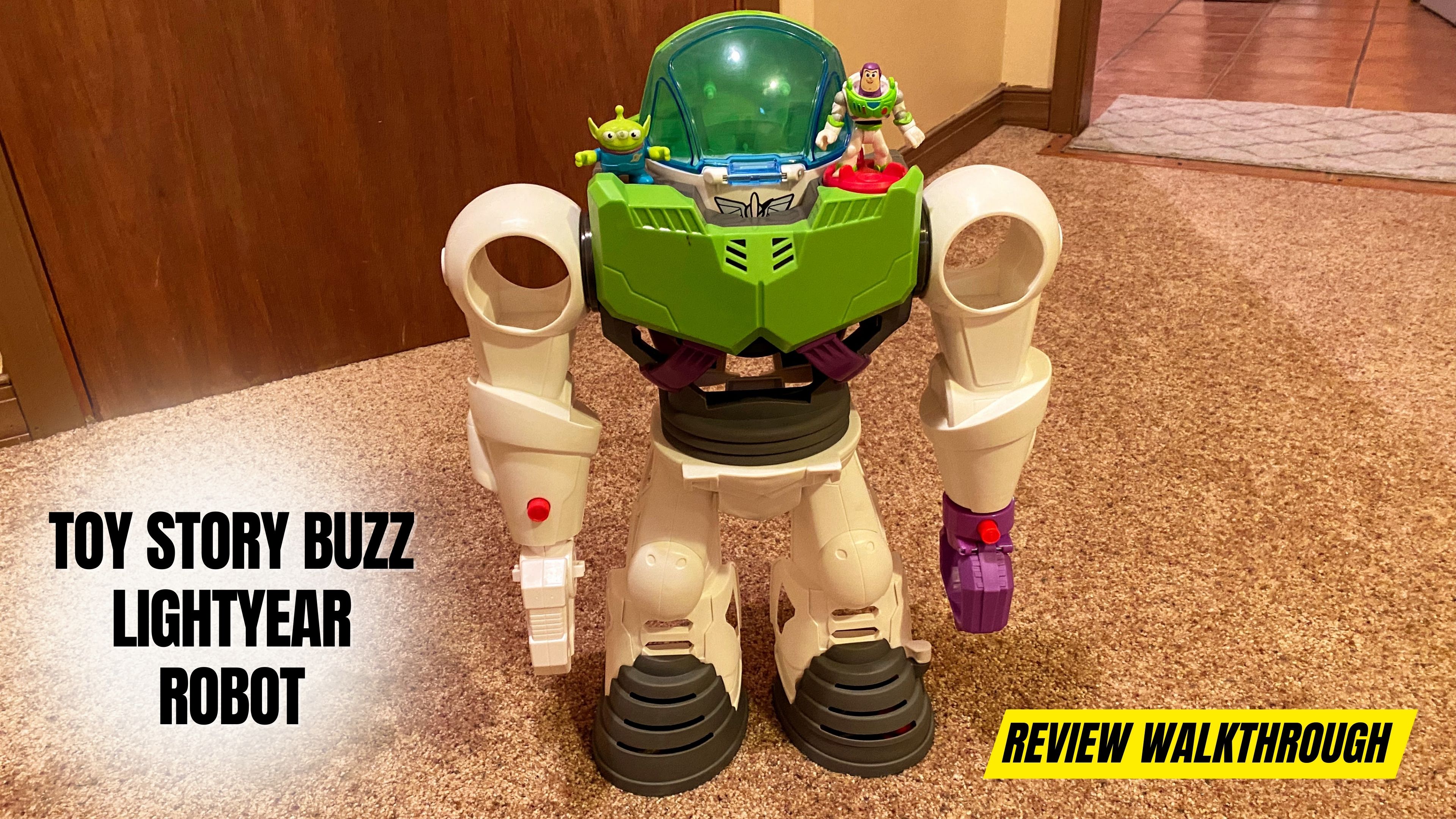 Watch Honest Review of Toy Story Buzz Lightyear Robot on Amazon Live